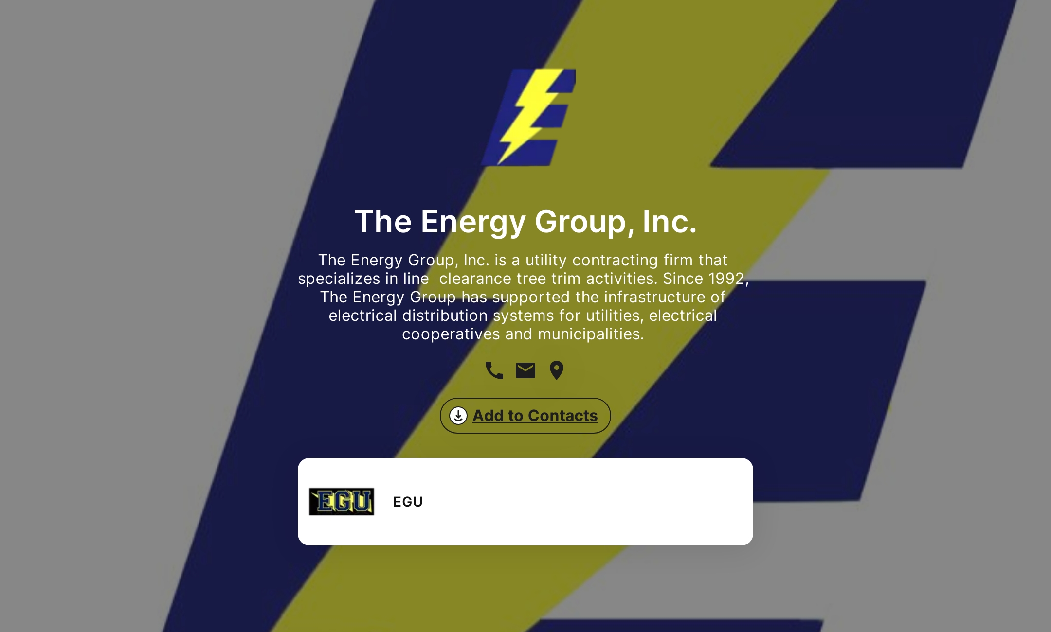 The Energy Group, Inc.'s Flowpage