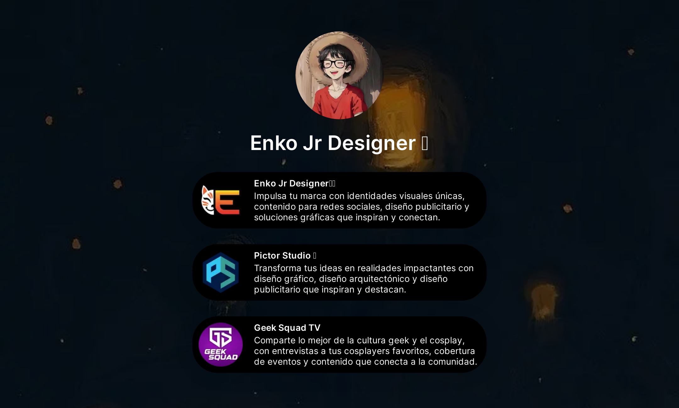 Enko Jr Designer 🦊's Flowpage