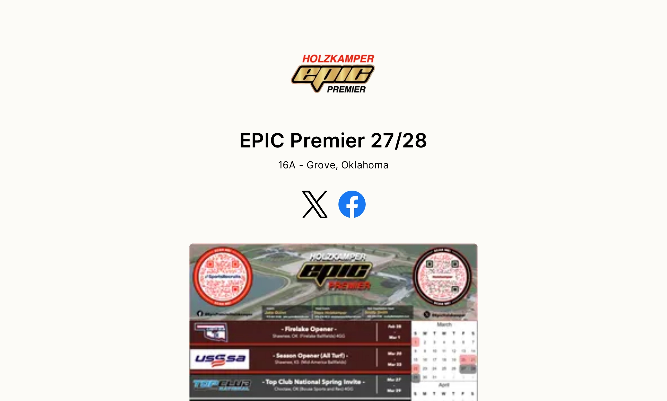 EPIC Premier 27/28's Flowpage