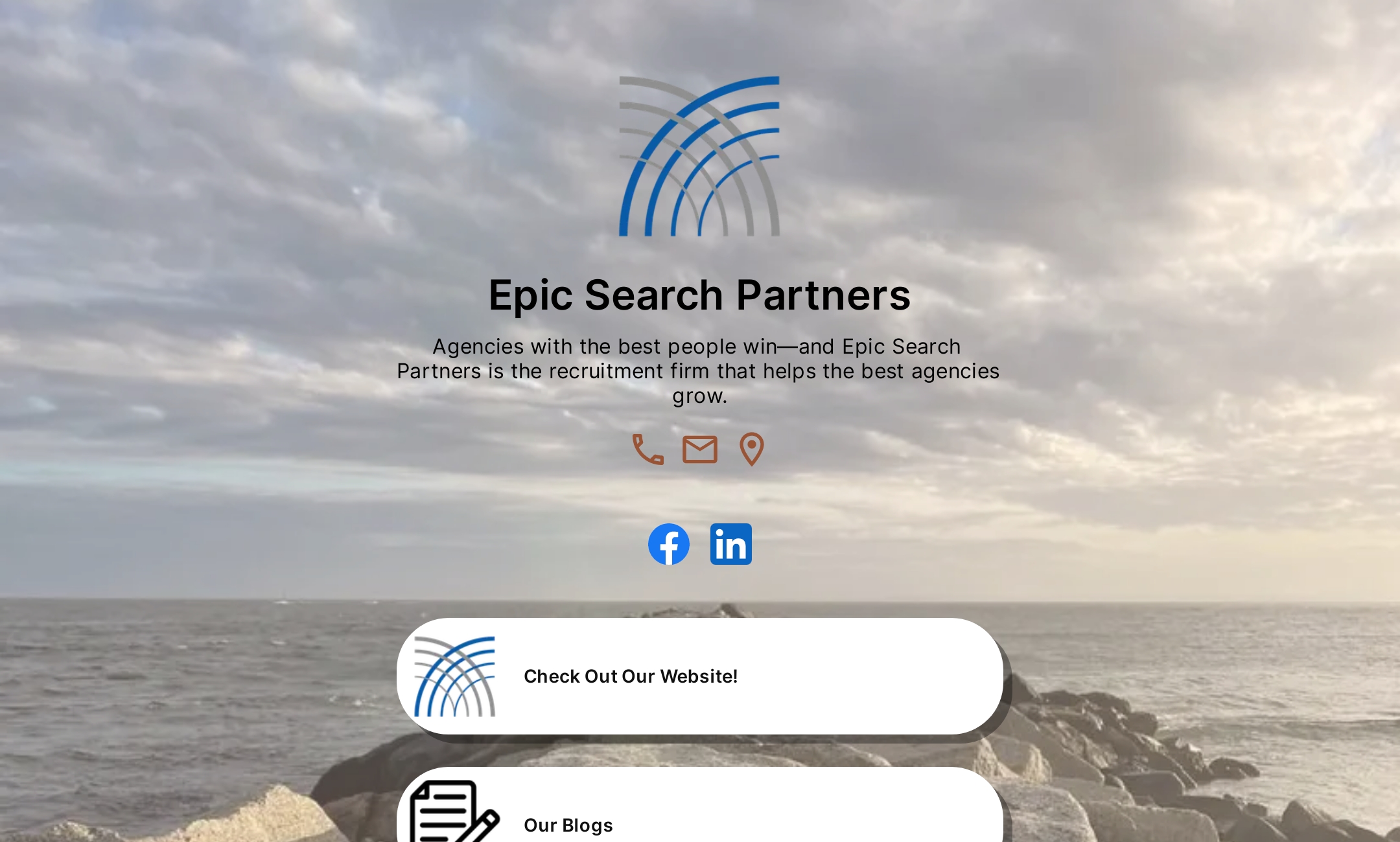 Epic Search Partners' Flowpage