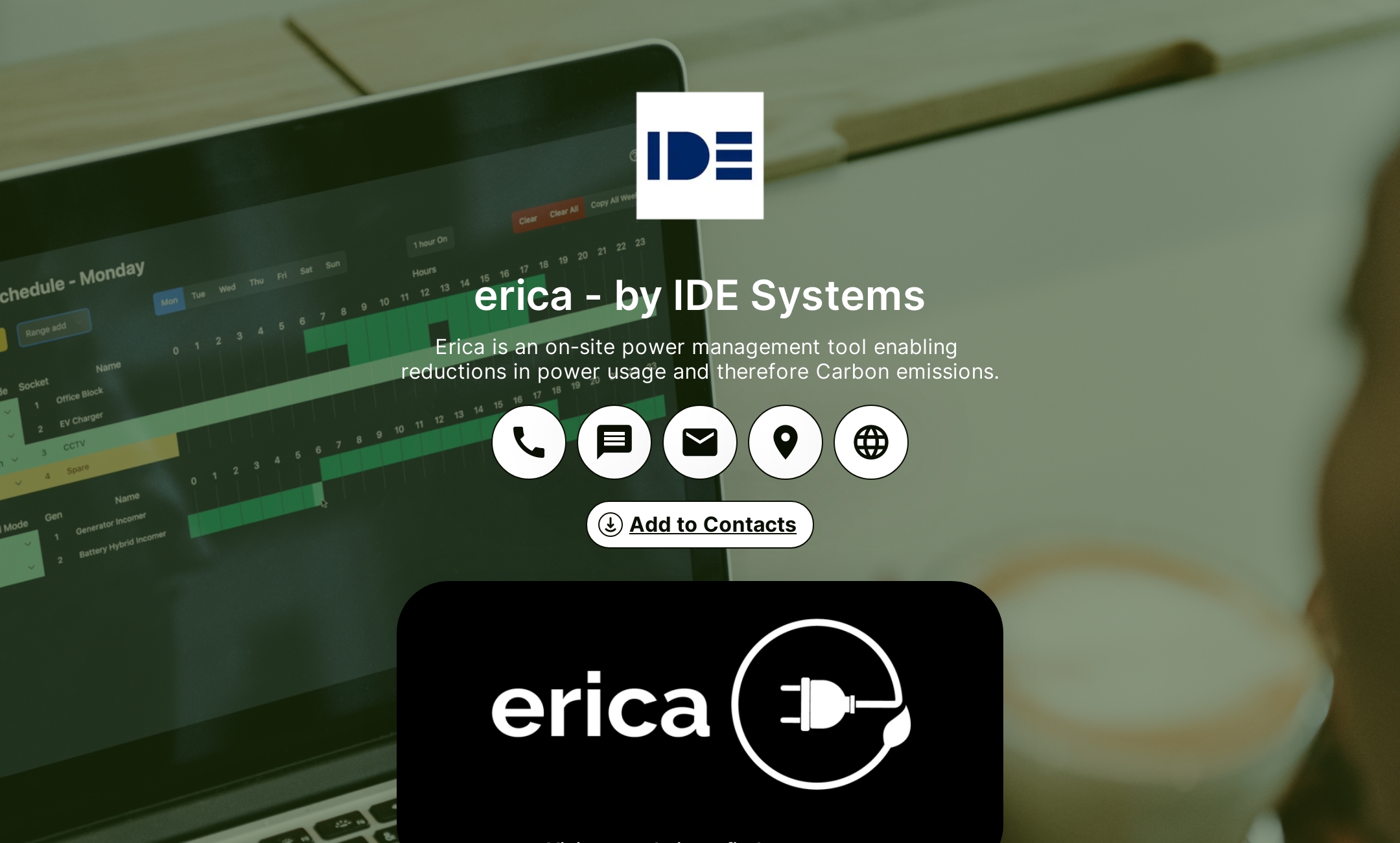 erica - by IDE Systems' Flowpage