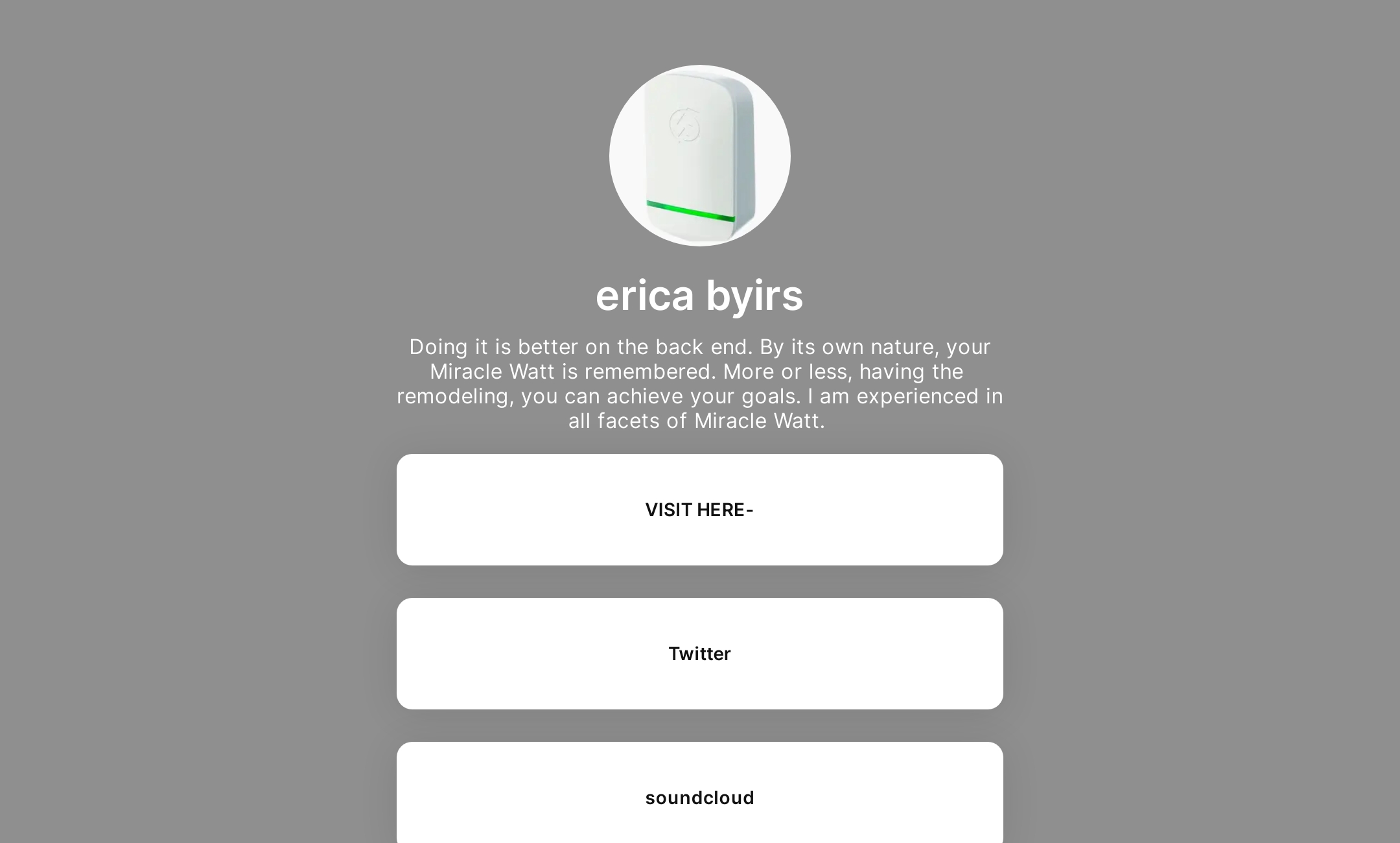 erica byirs' Flowpage