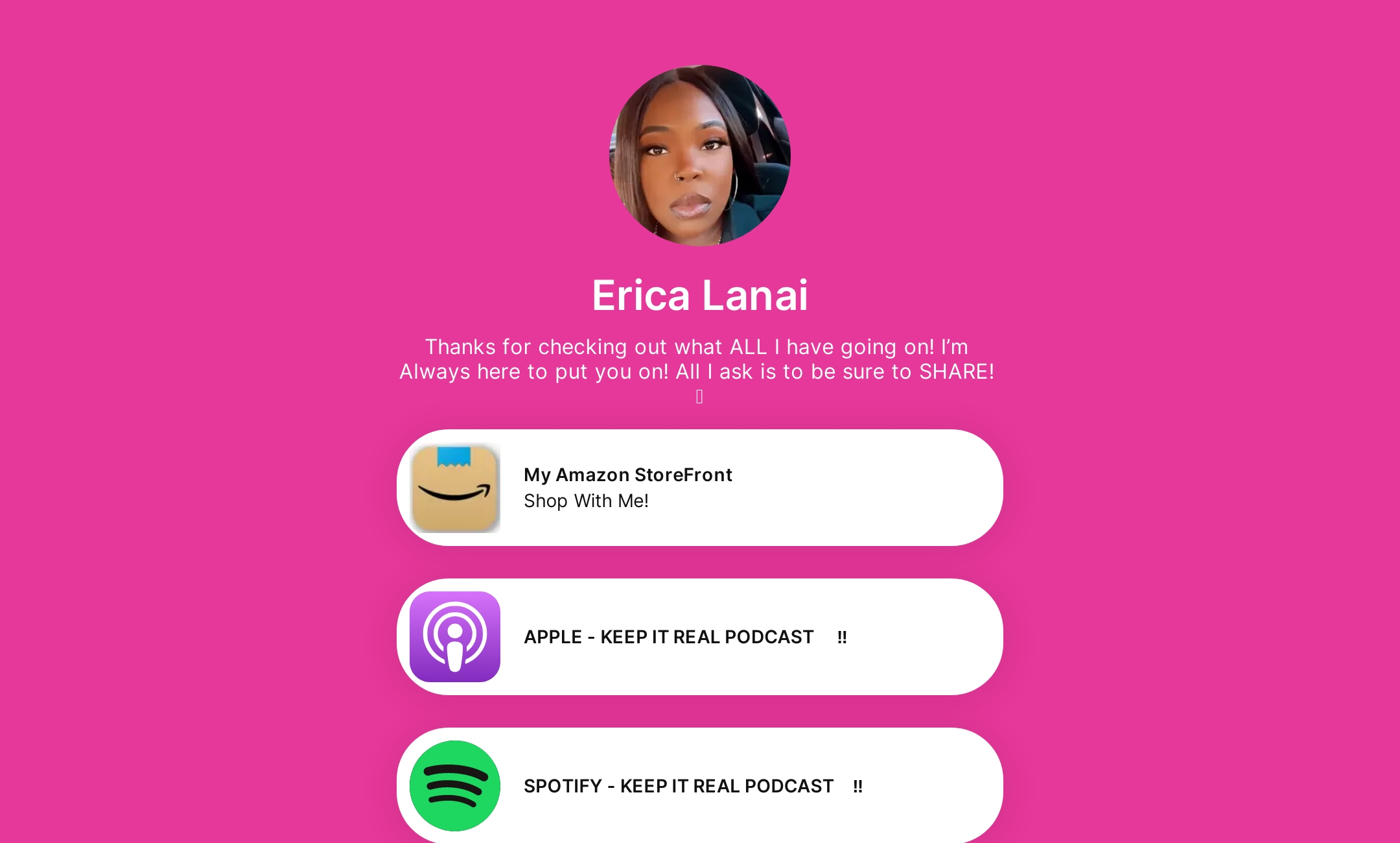 Erica Lanai's Flowpage
