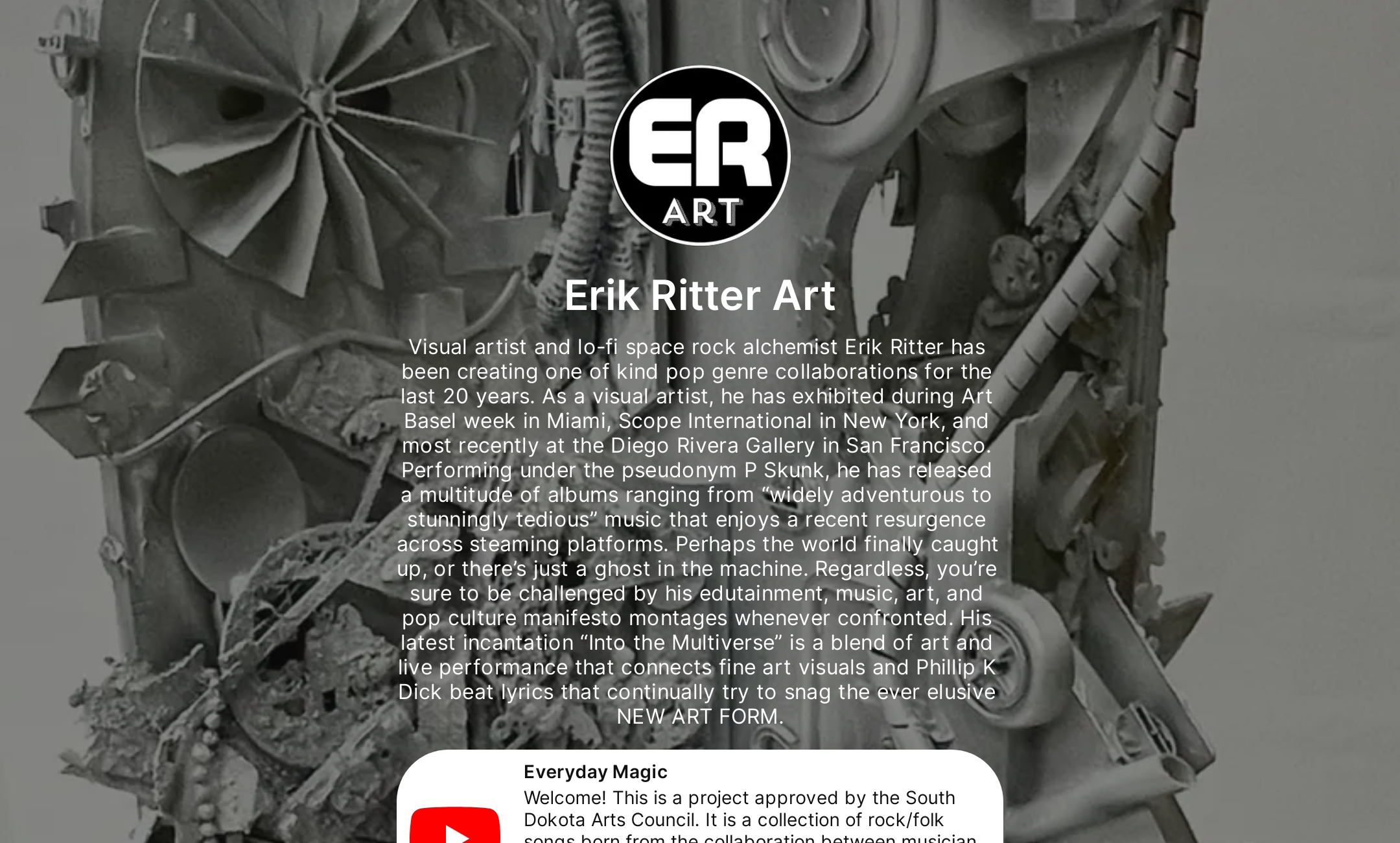 Erik Ritter Art's Flowpage