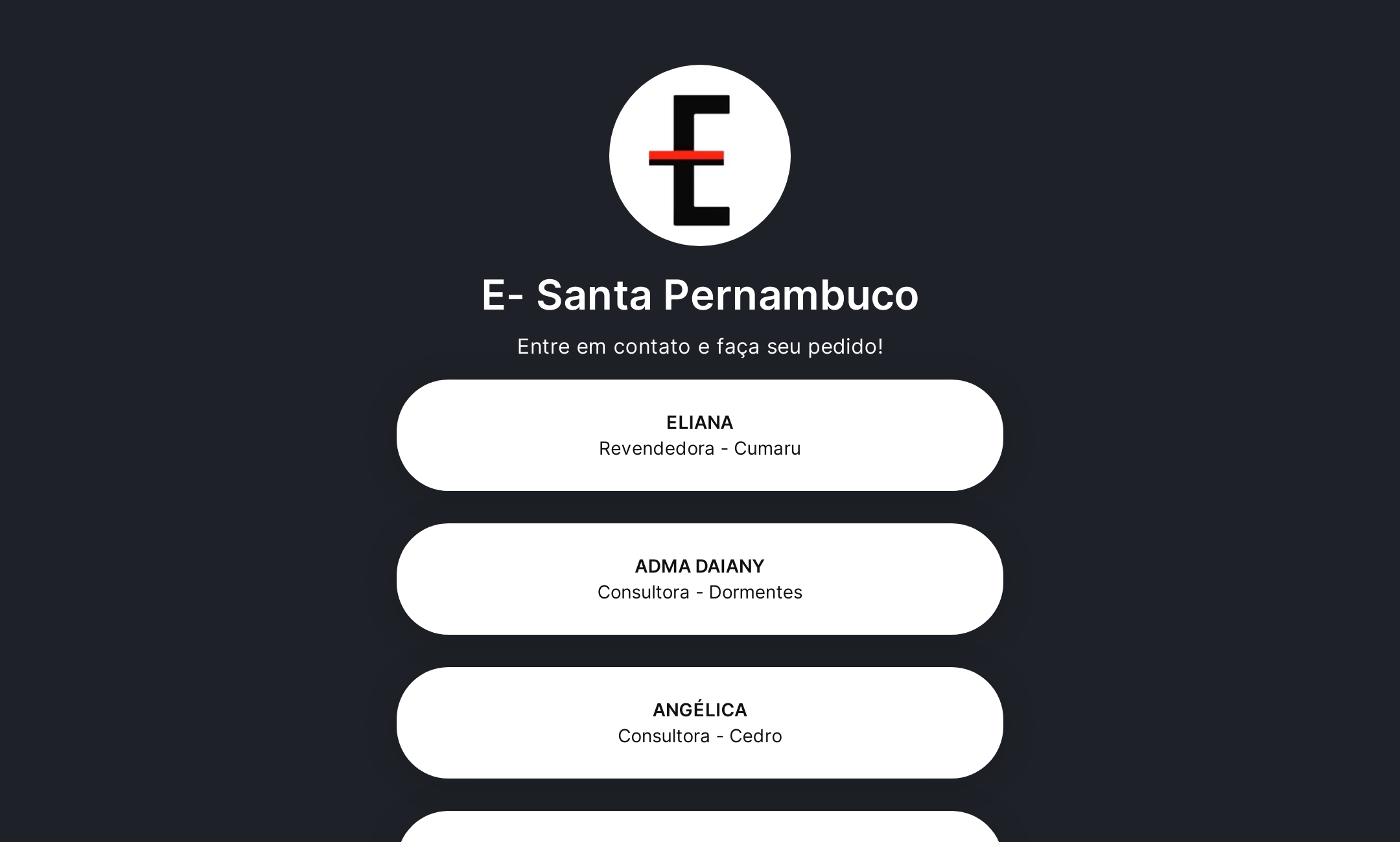 E- Santa Pernambuco's Flowpage