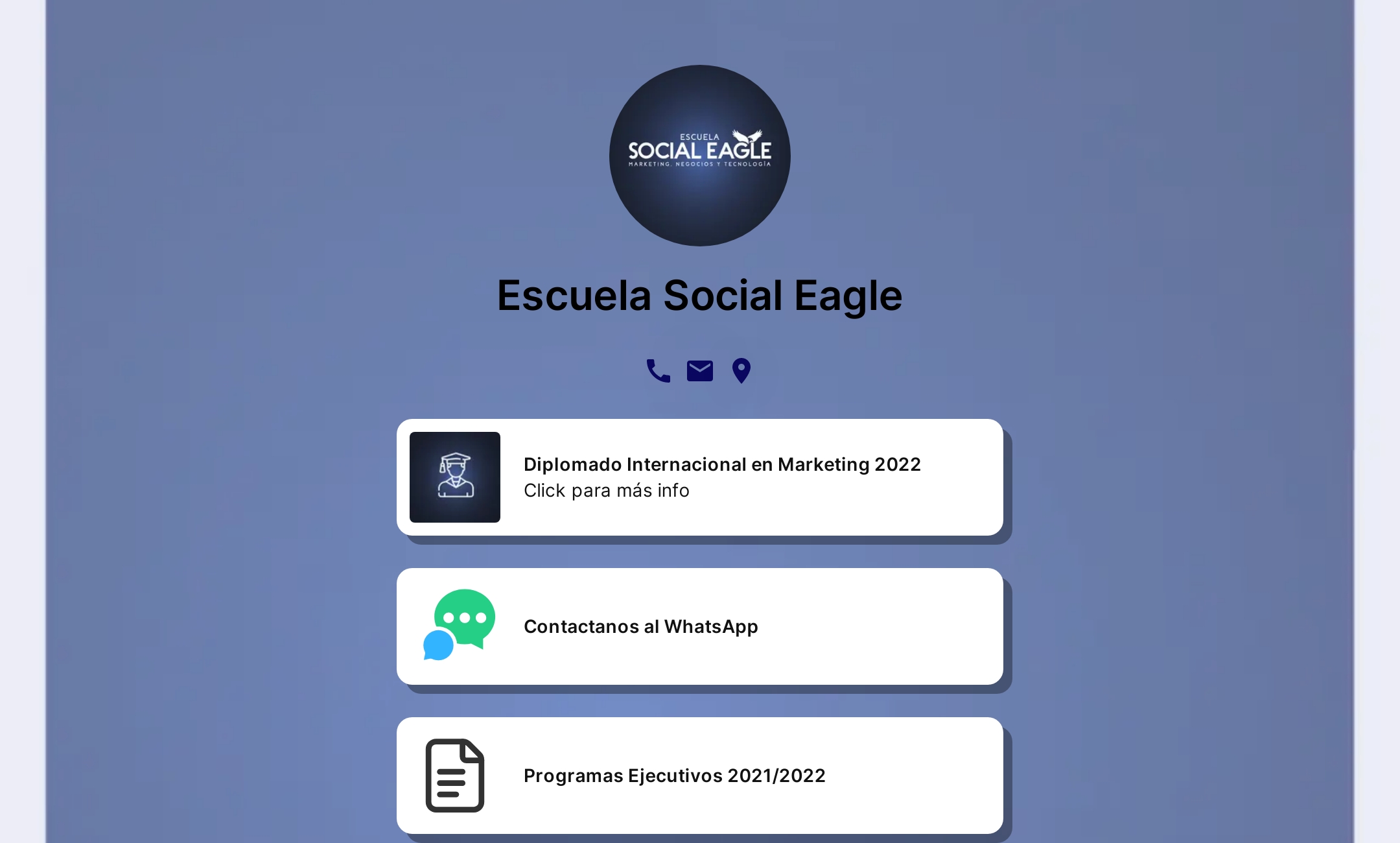 Escuela Social Eagle's Flowpage