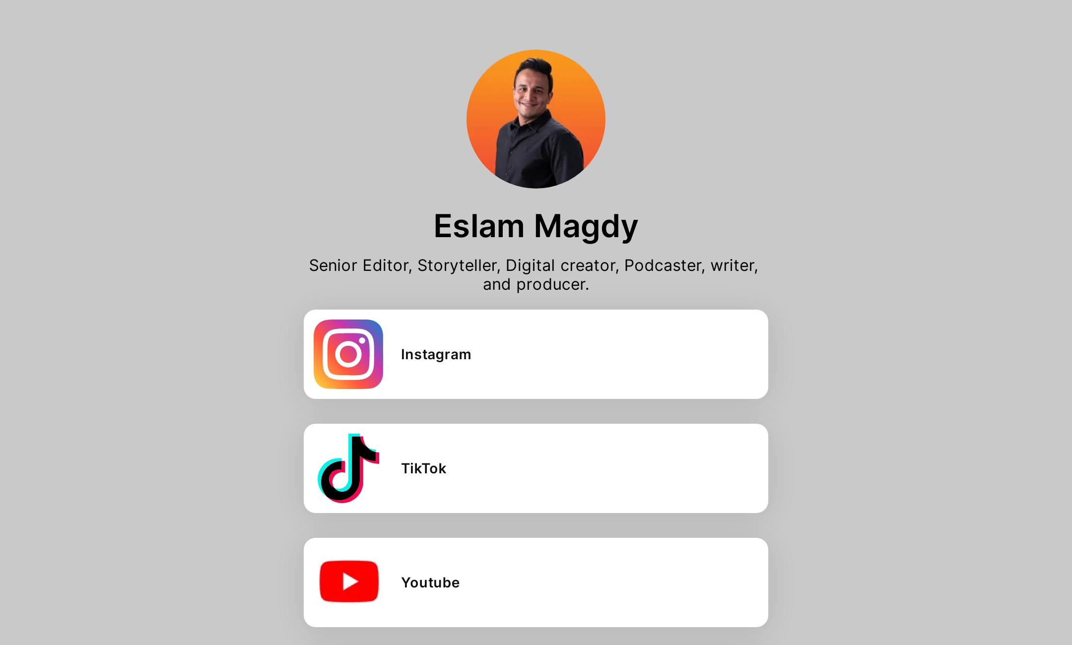 Eslam Magdy's Flowpage
