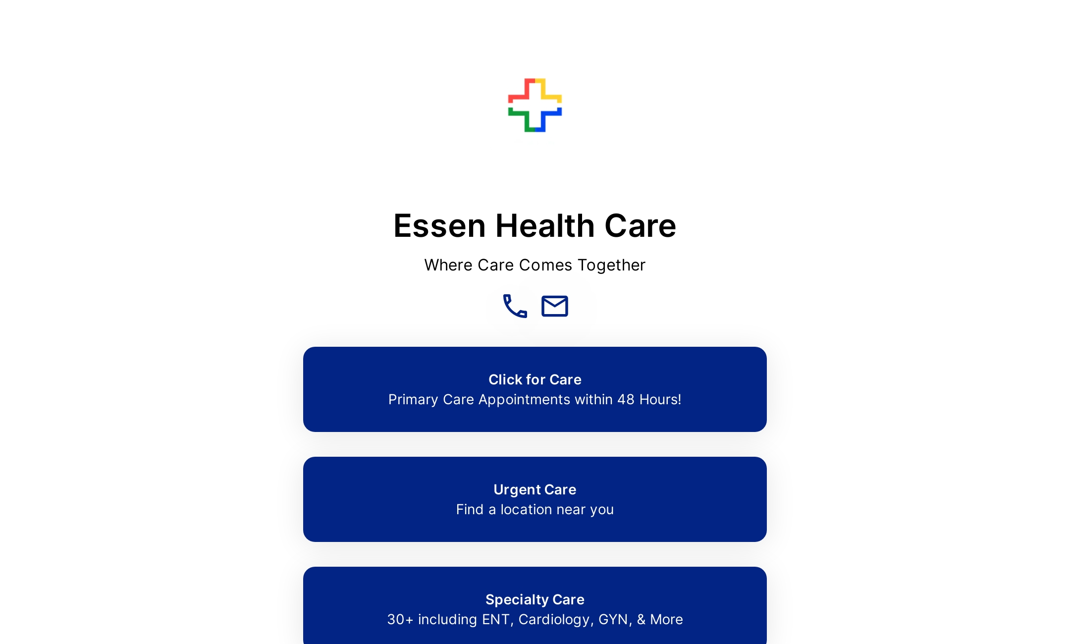 Essen Health Care's Flowpage