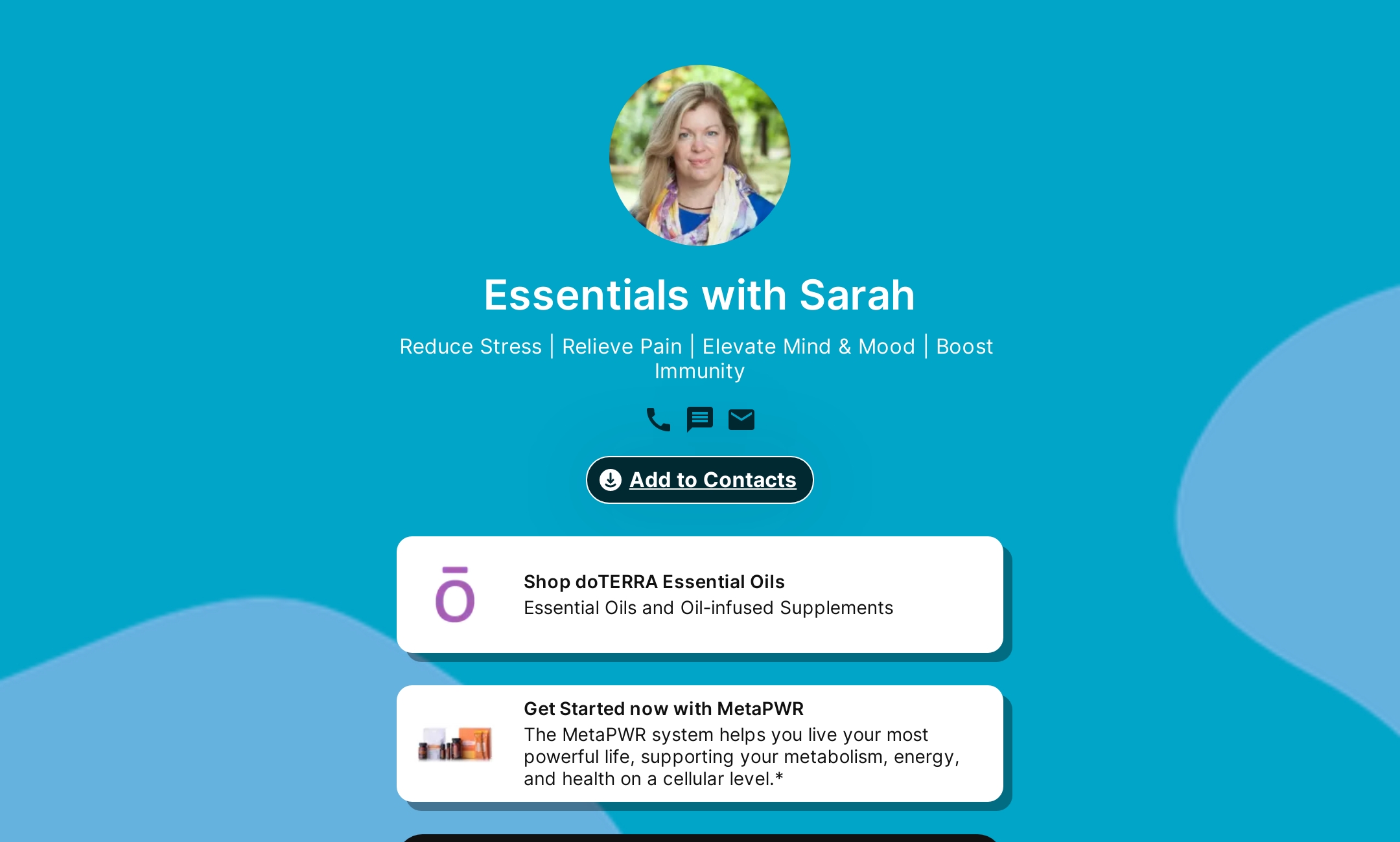 Essentials with Sarah's Flowpage