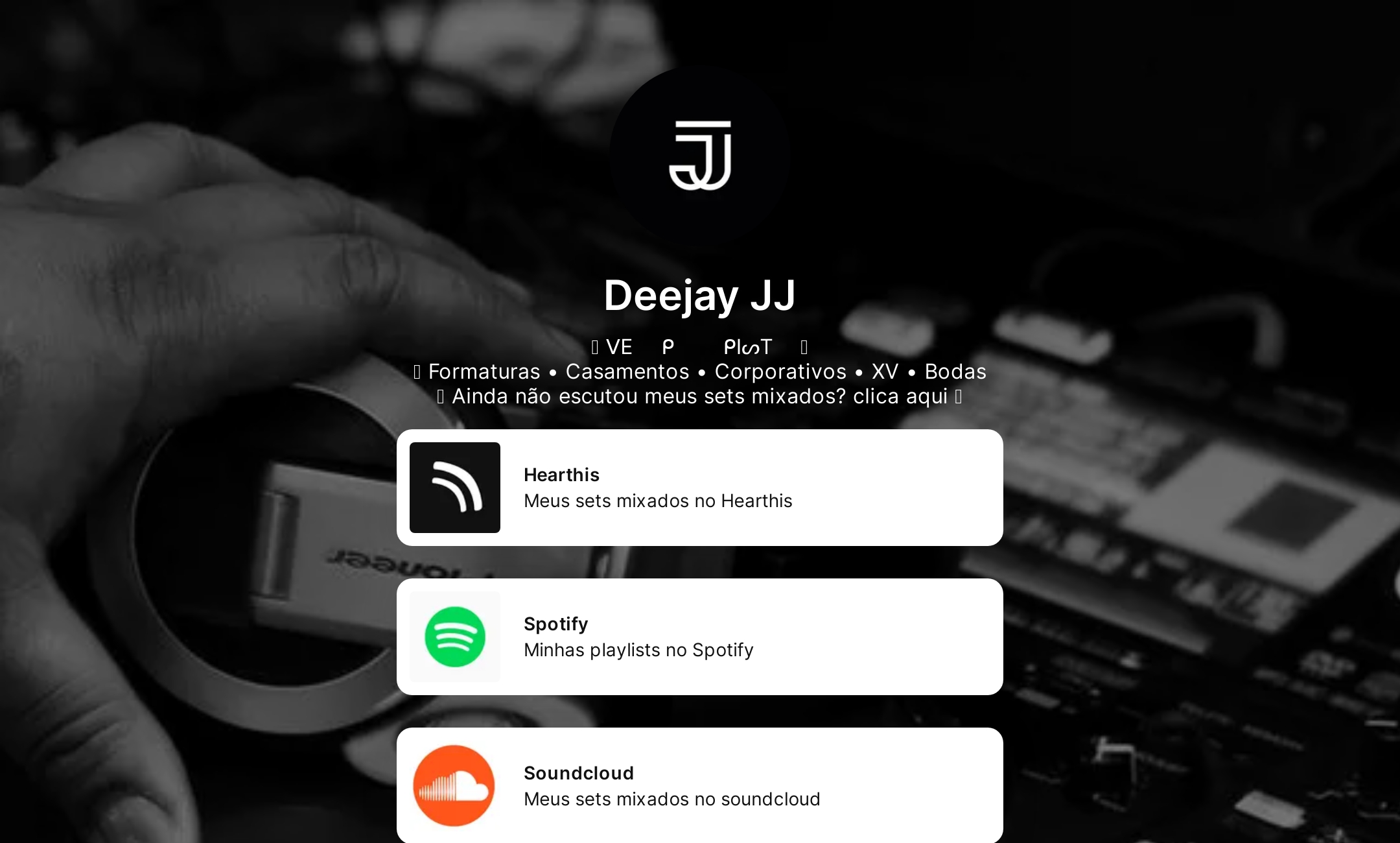 Deejay JJ's Flowpage