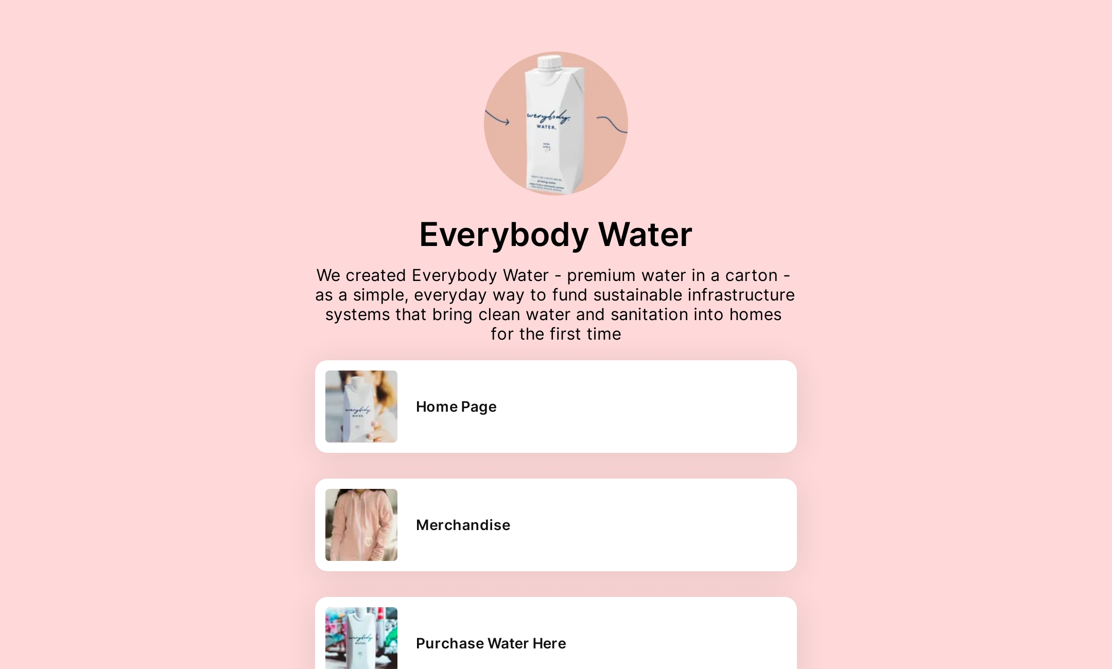 Everybody Water's Flowpage
