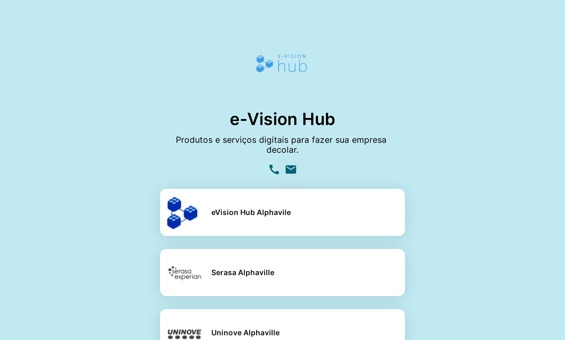 e-Vision Hub's Flowpage