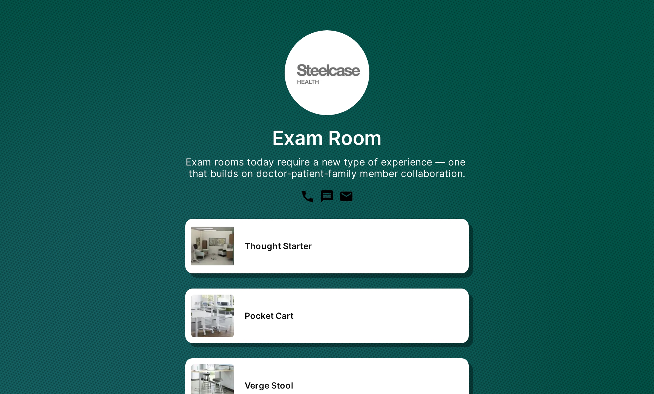 Exam Room's Flowpage