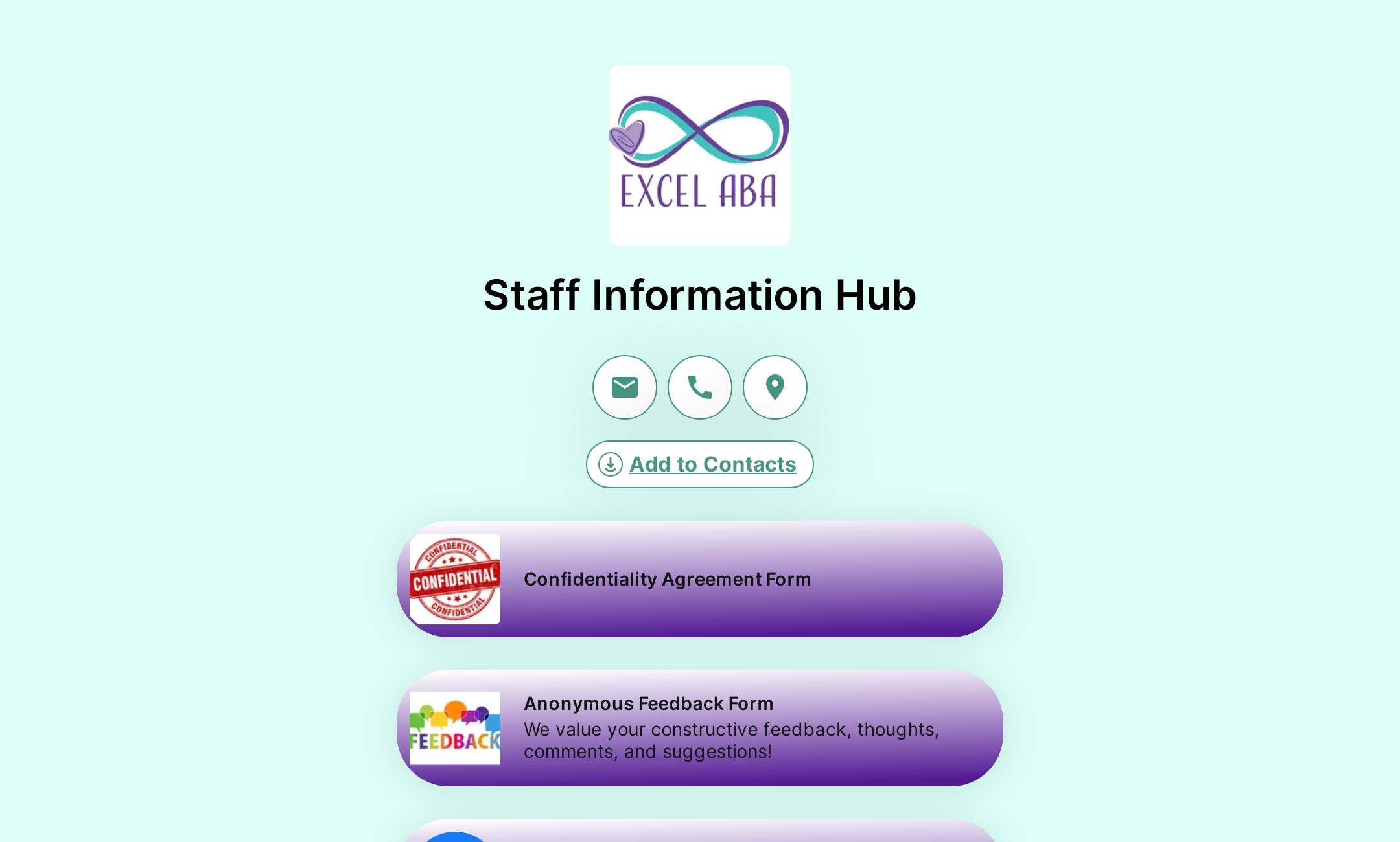 Staff Information Hub's Flowpage