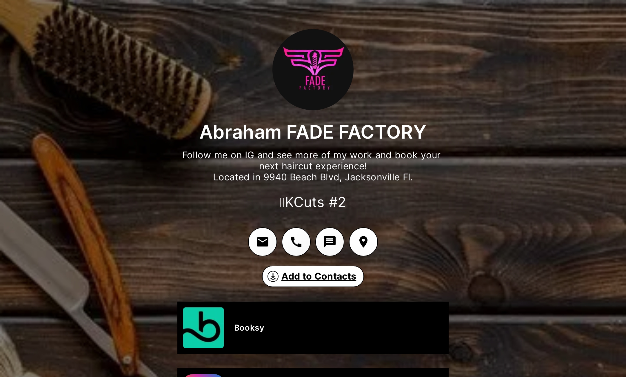 Abraham FADE FACTORY's Flowpage