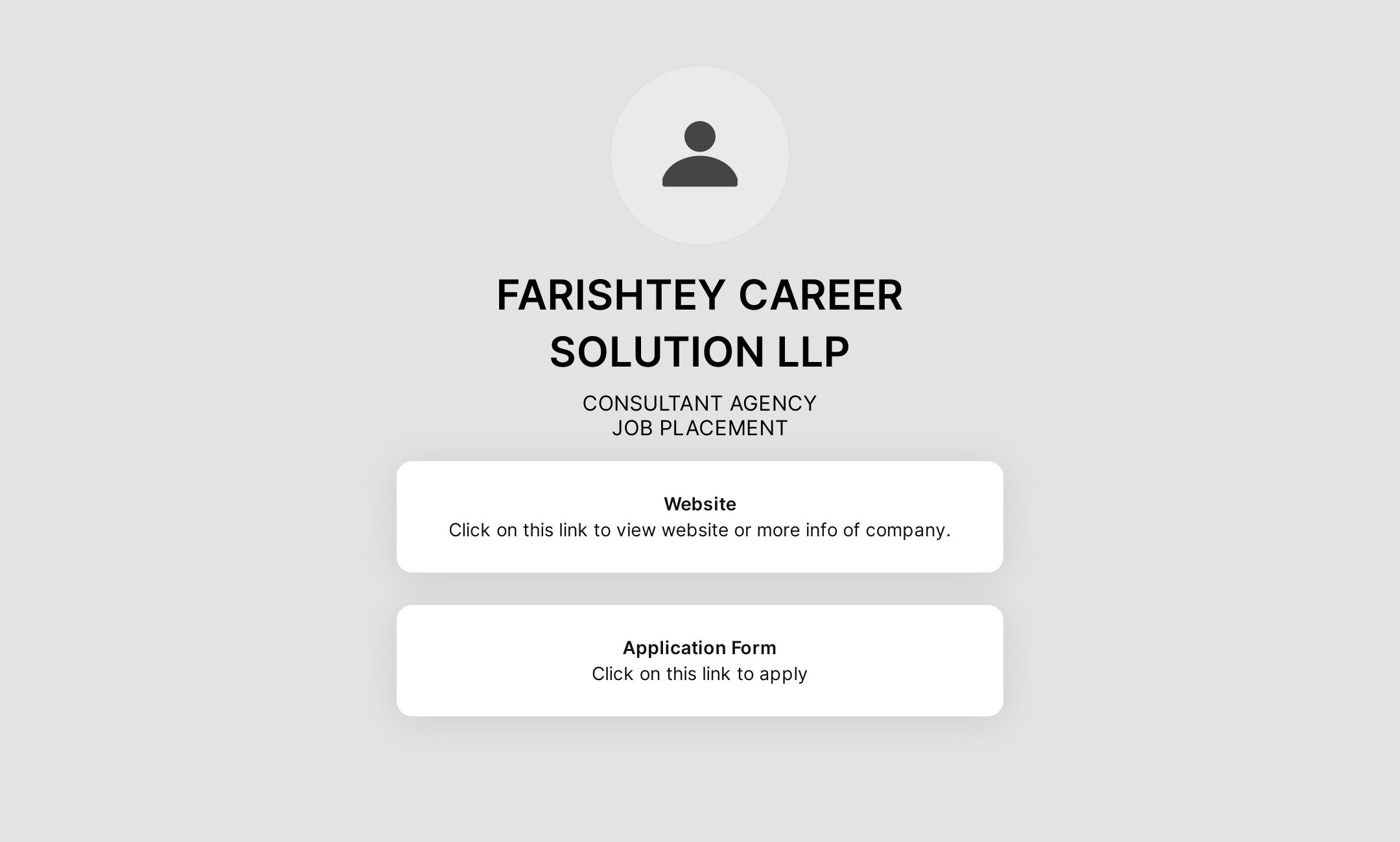 FARISHTEY CAREER SOLUTION LLP's Flowpage