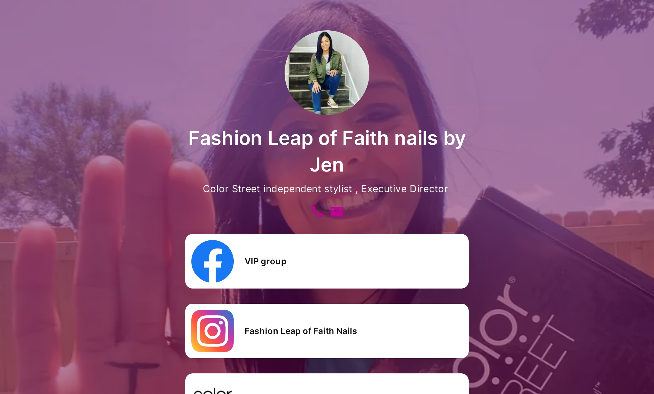Fashion Leap of Faith nails by Jen's Flowpage