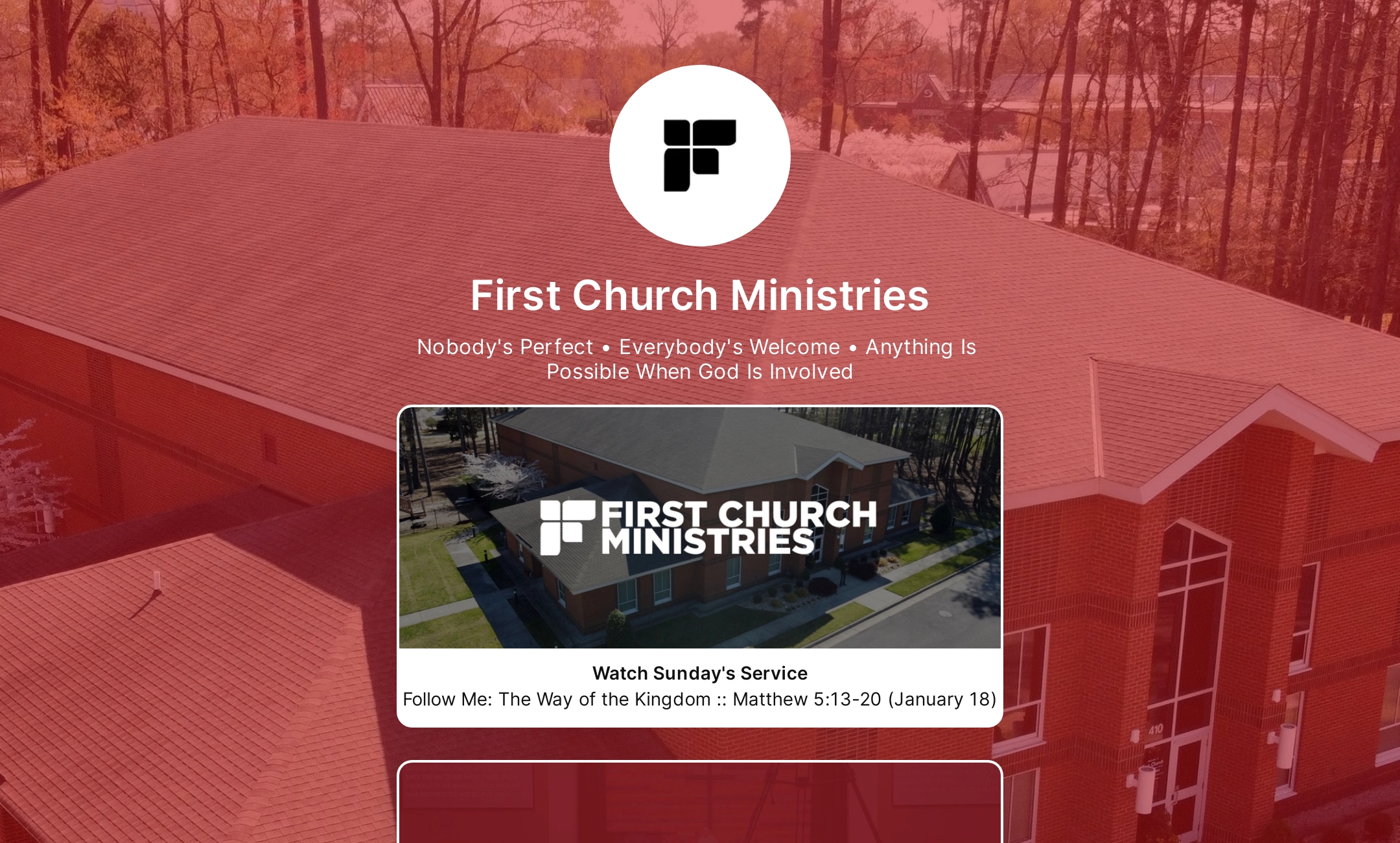 First Church Ministries' Flowpage
