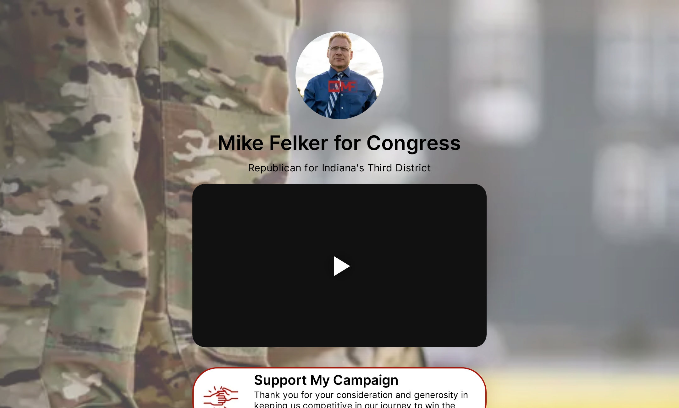 Mike Felker for Congress' Flowpage