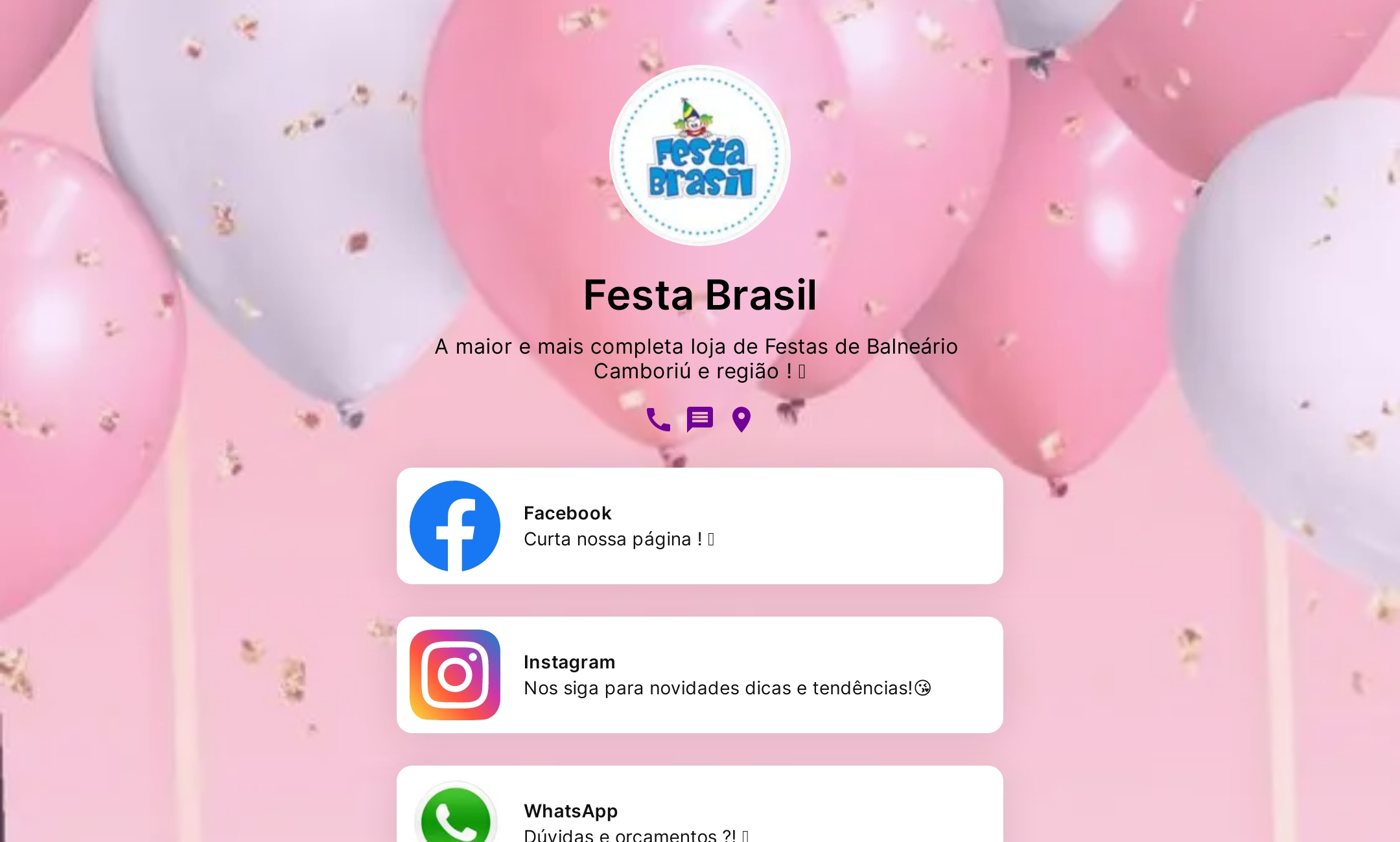 Festa Brasil's Flowpage