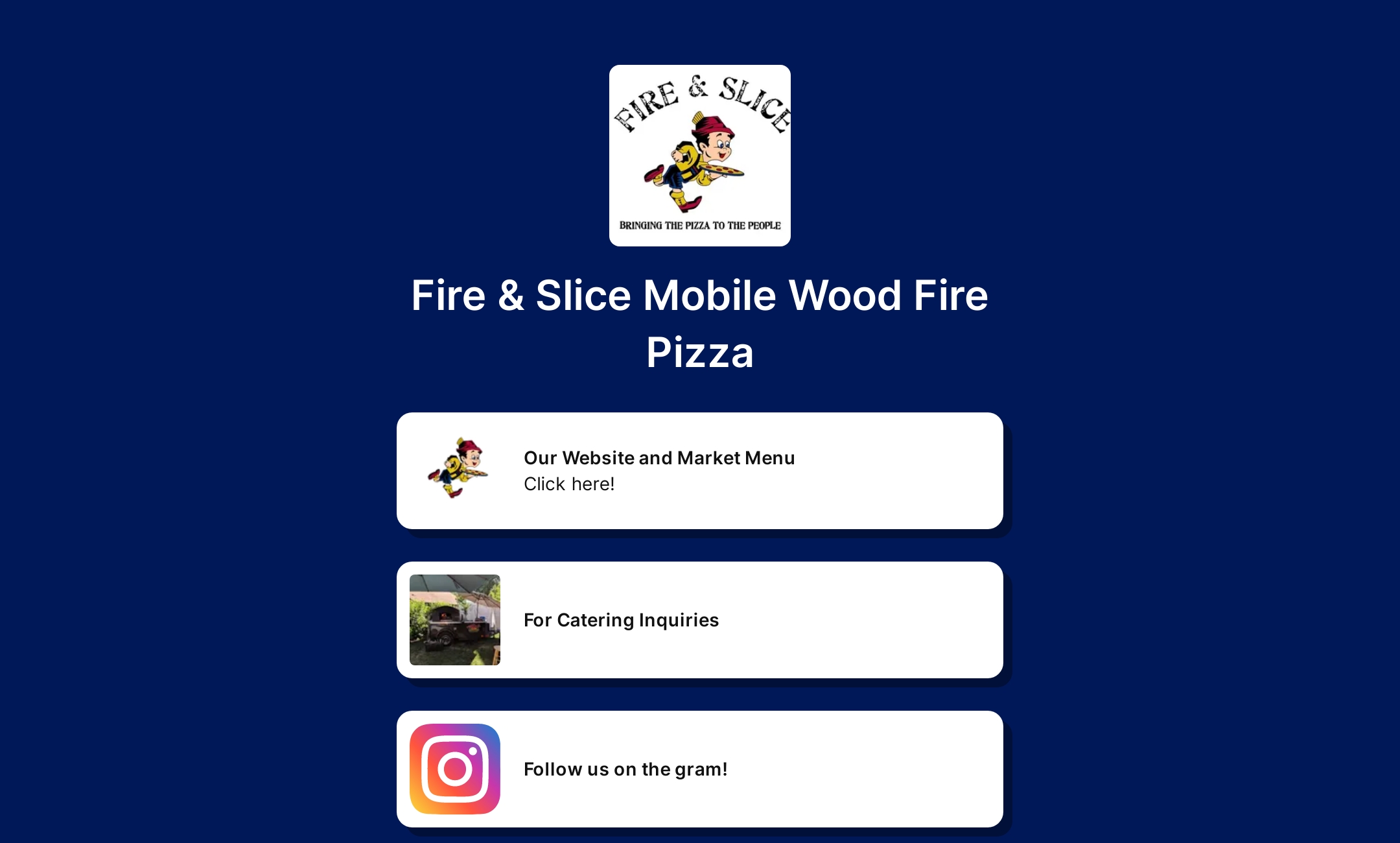 Fire & Slice Mobile Wood Fire Pizza's Flowpage