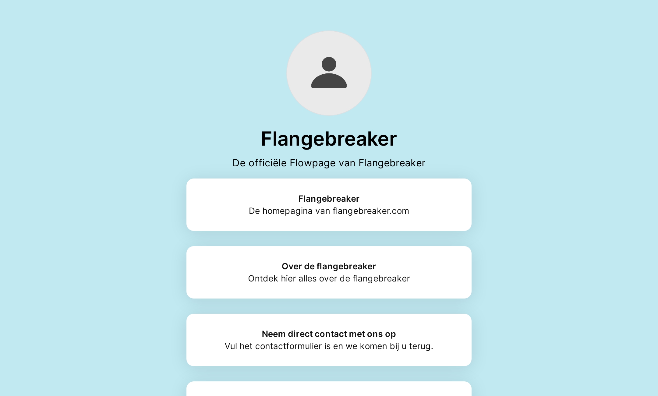 Flangebreaker's Flowpage