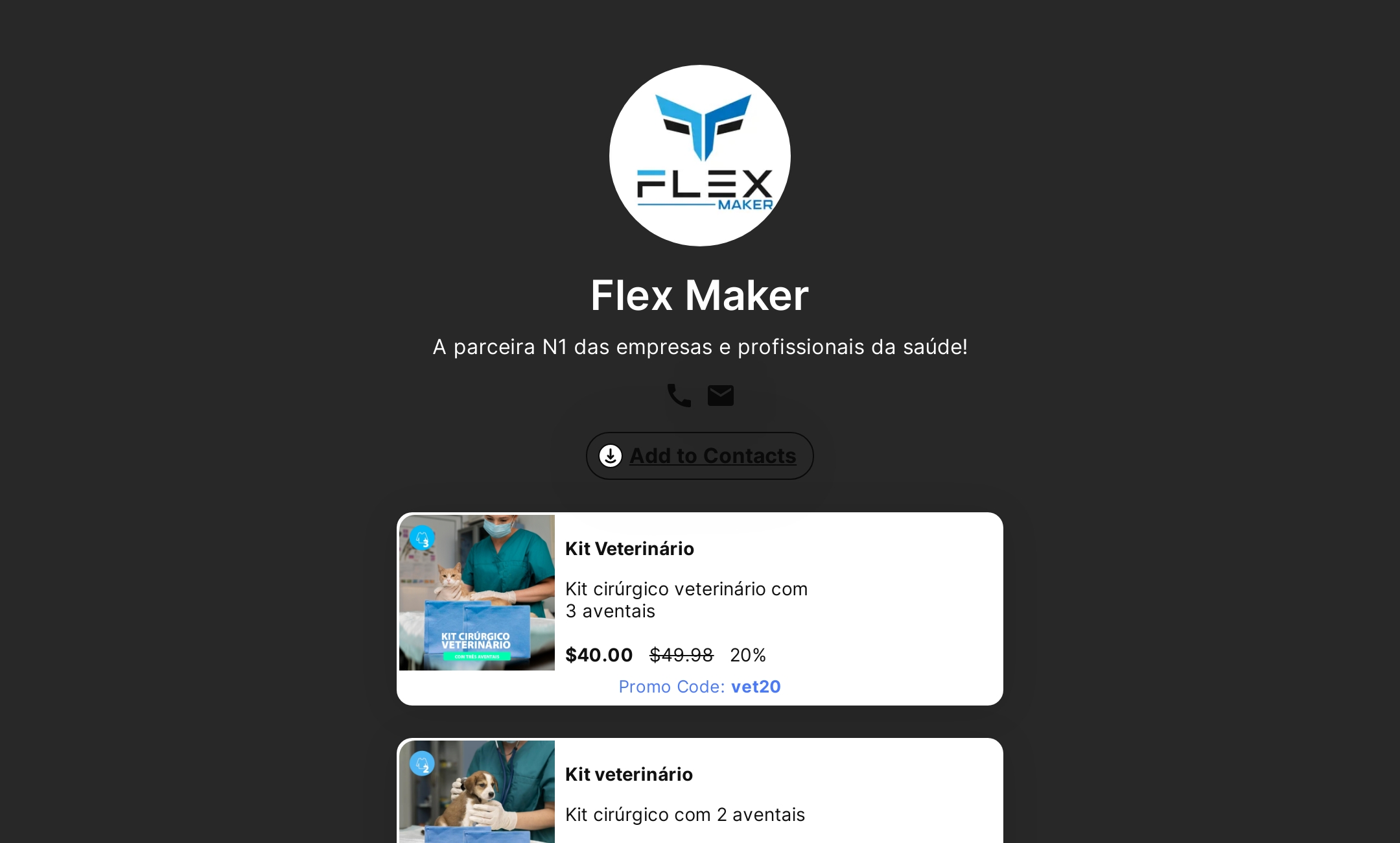 Flex Maker's Flowpage