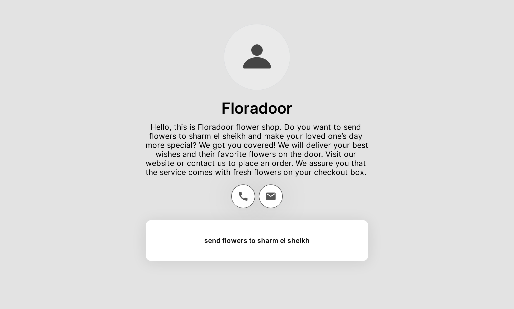 Floradoor's Flowpage