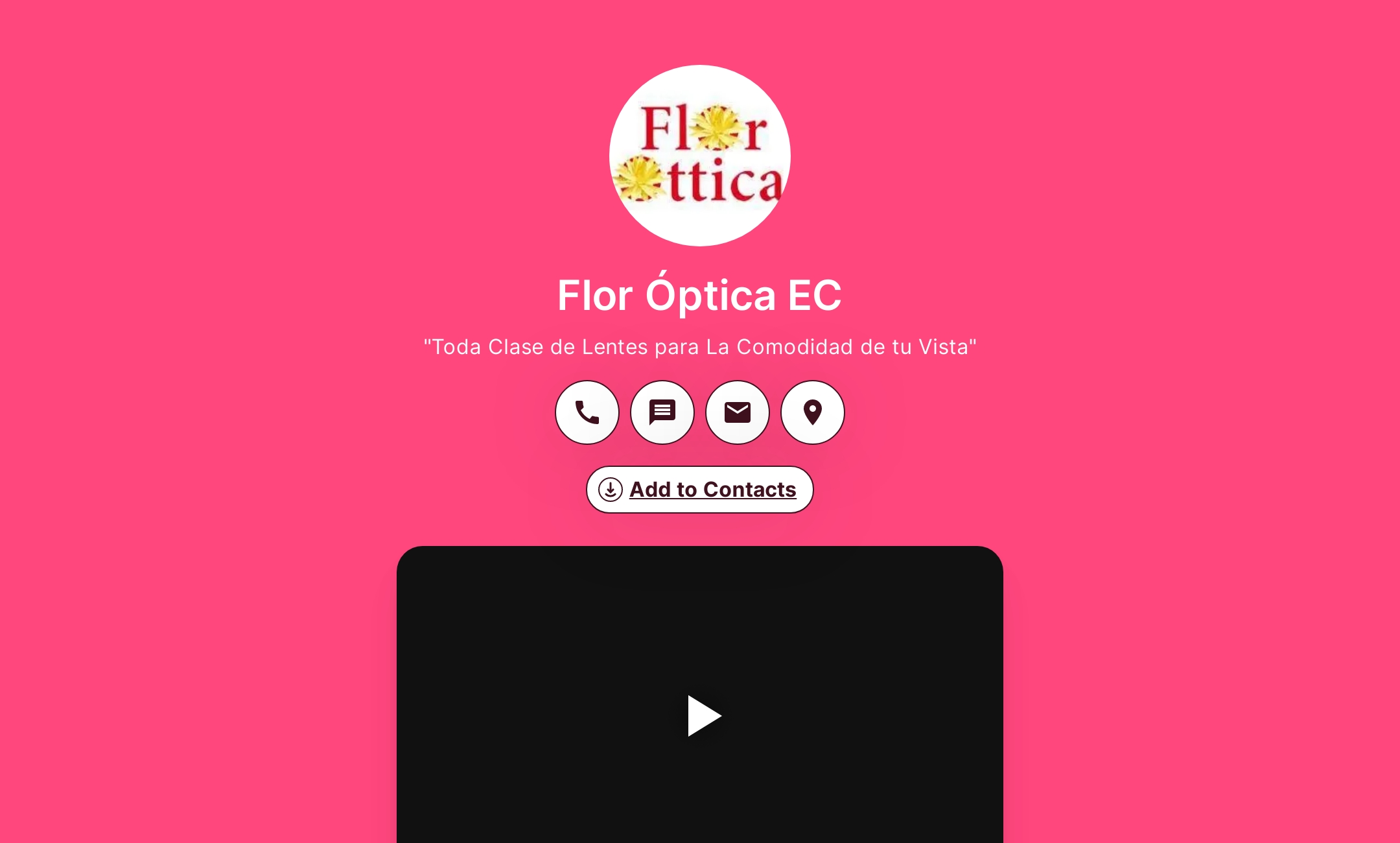 Flor Óptica EC's Flowpage