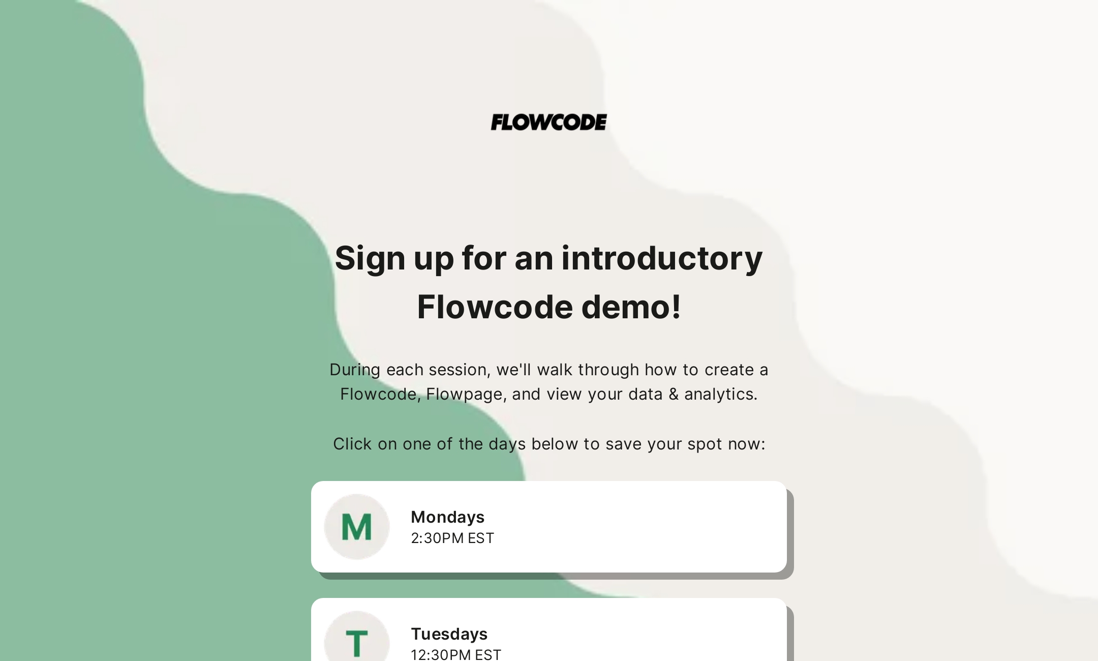 Flowpage