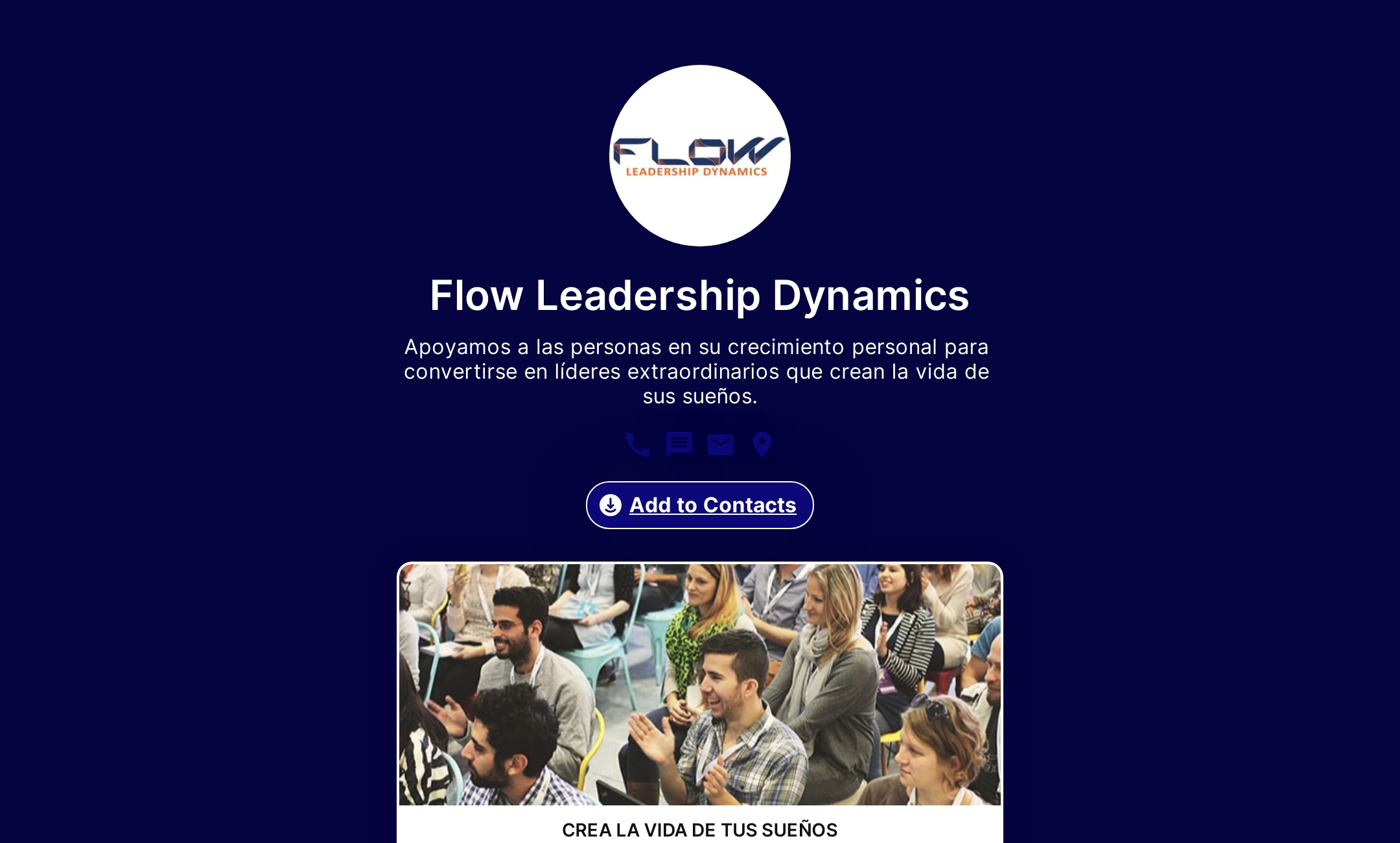 Flow Leadership Dynamics' Flowpage