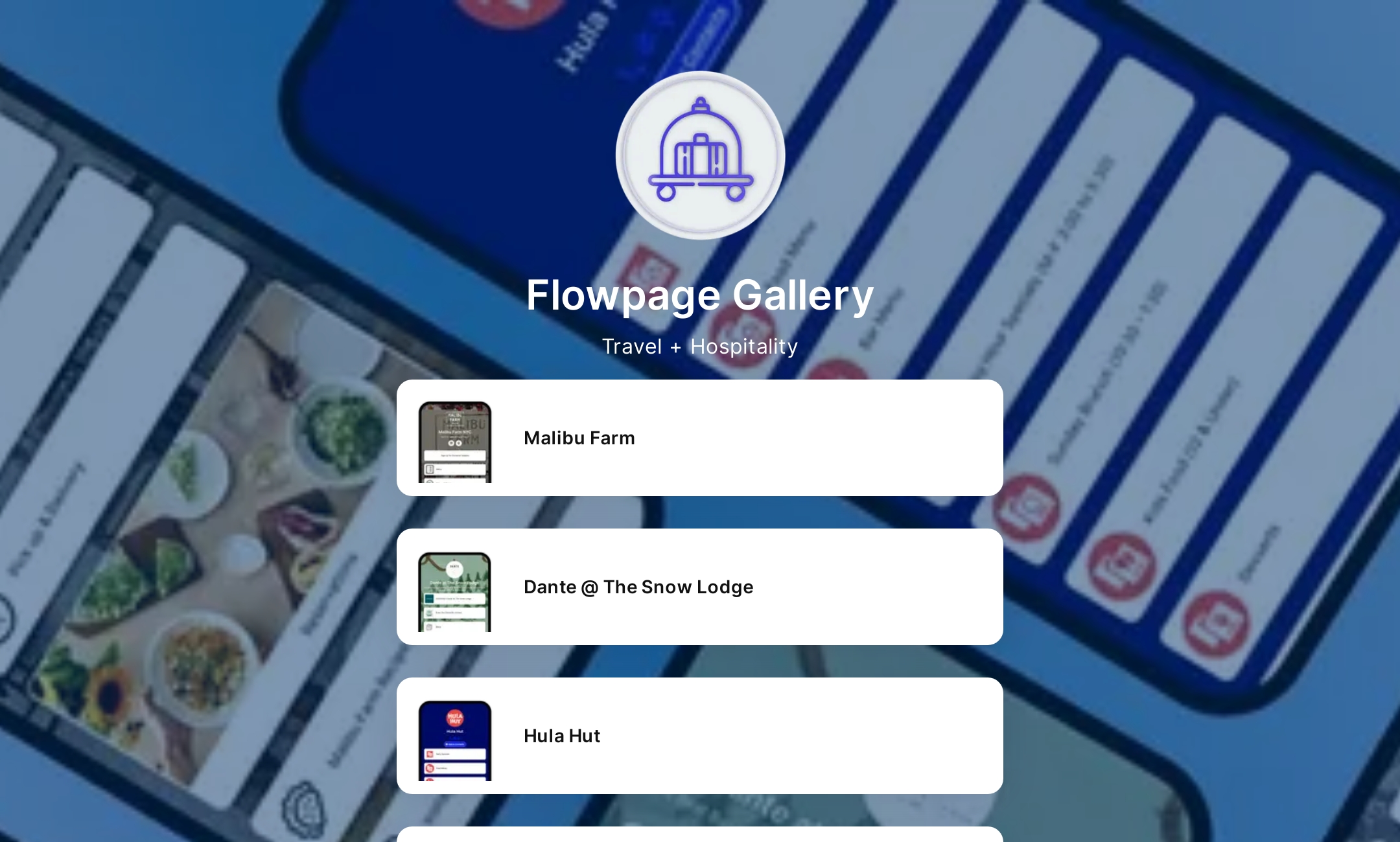 Flowpage Gallery's Flowpage
