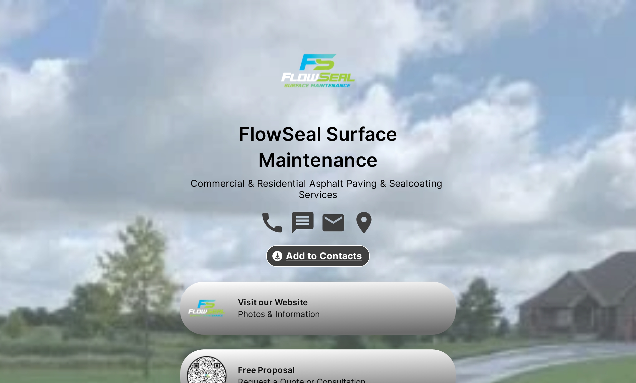 FlowSeal Surface Maintenance's Flowpage