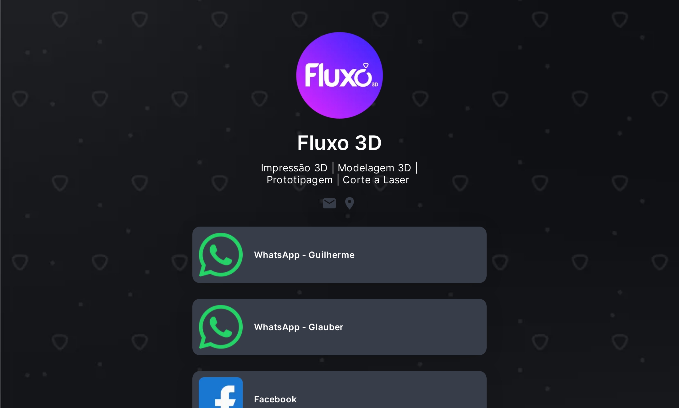 Fluxo 3D's Flowpage