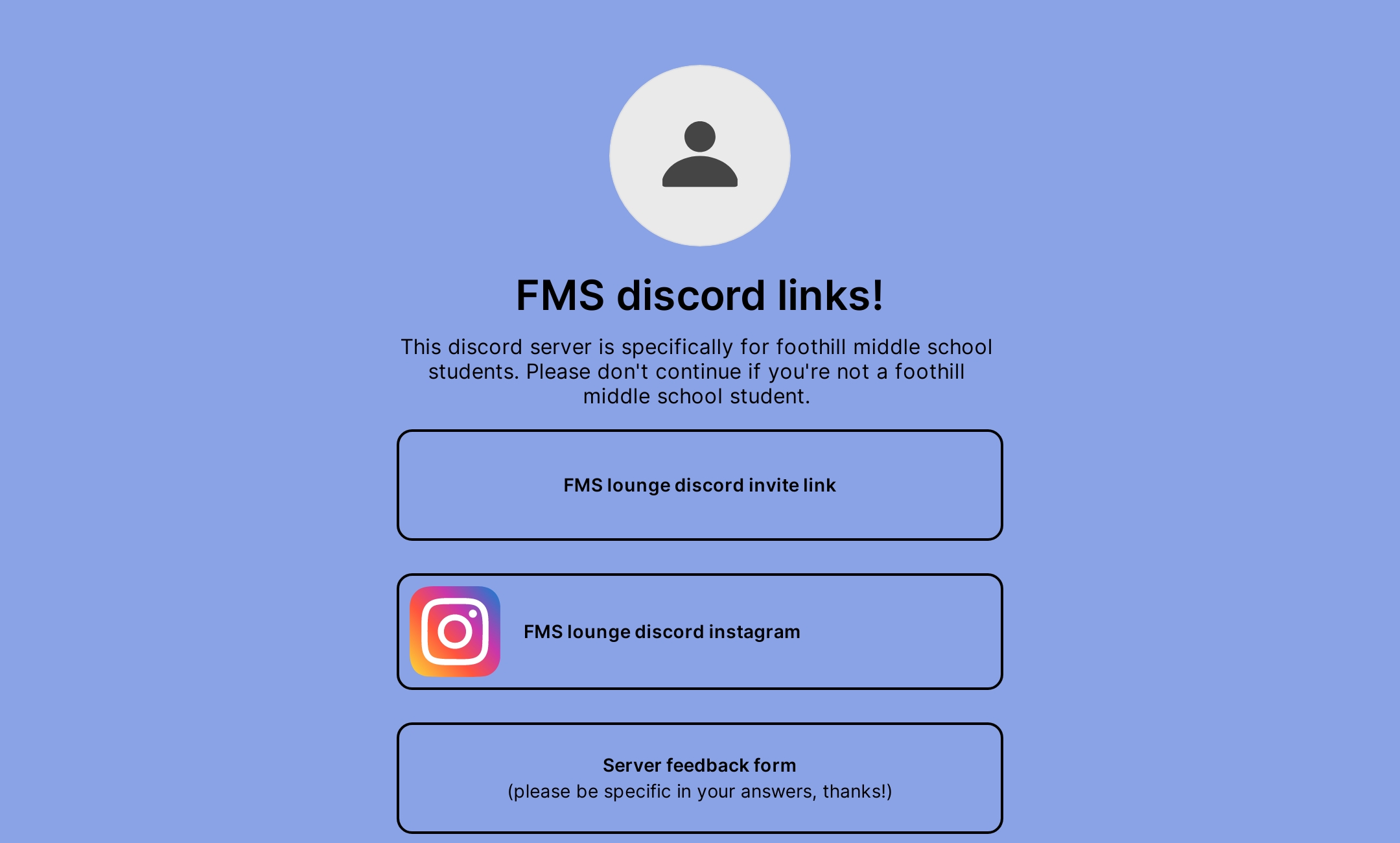FMS discord links! 's Flowpage