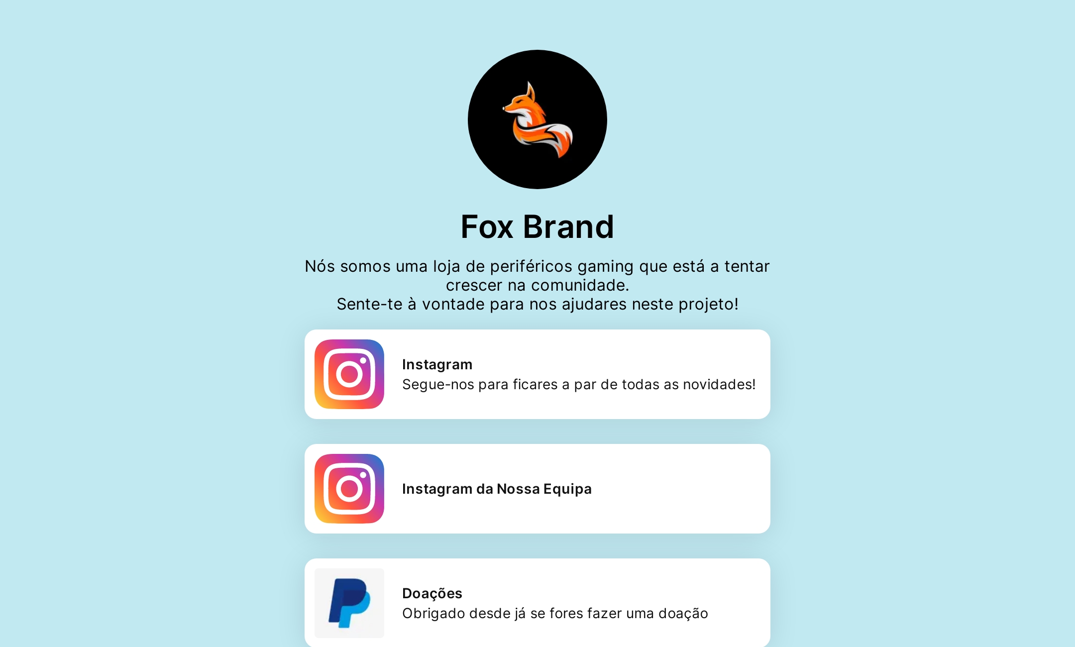Fox Brand's Flowpage