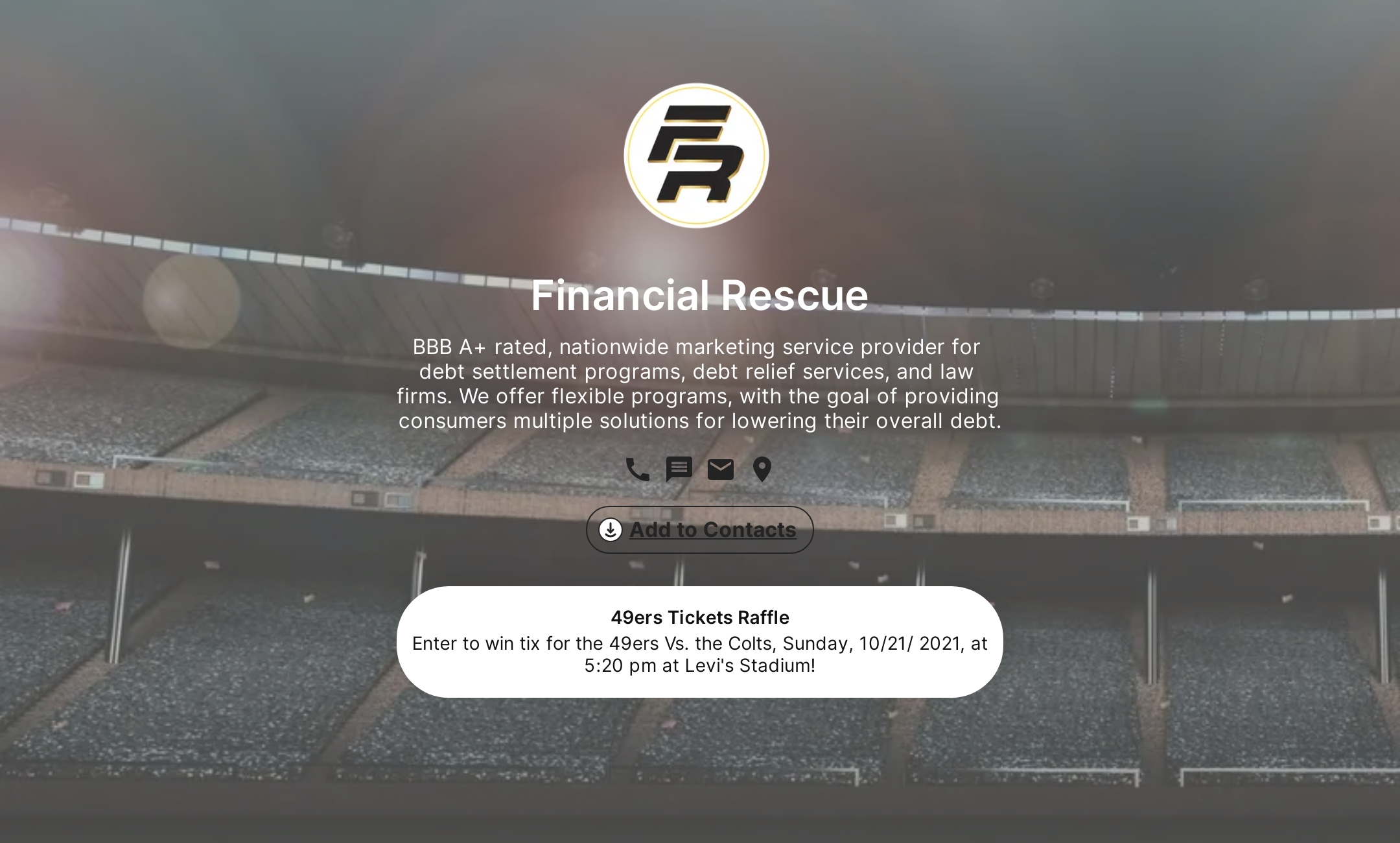 Financial Rescue's Flowpage
