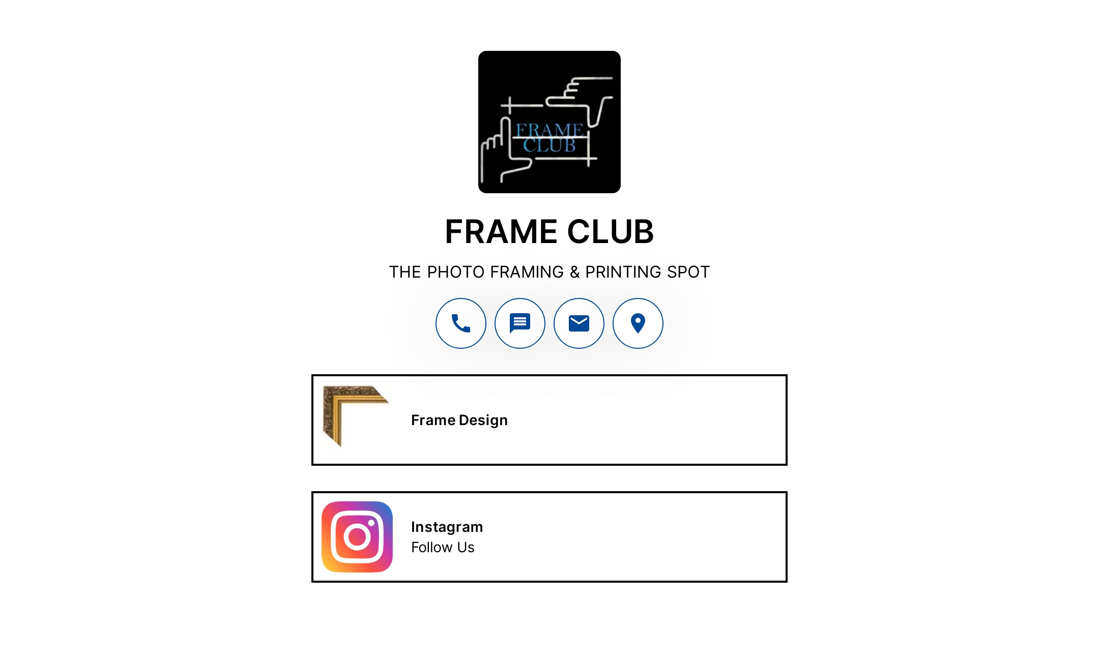 FRAME CLUB's Flowpage