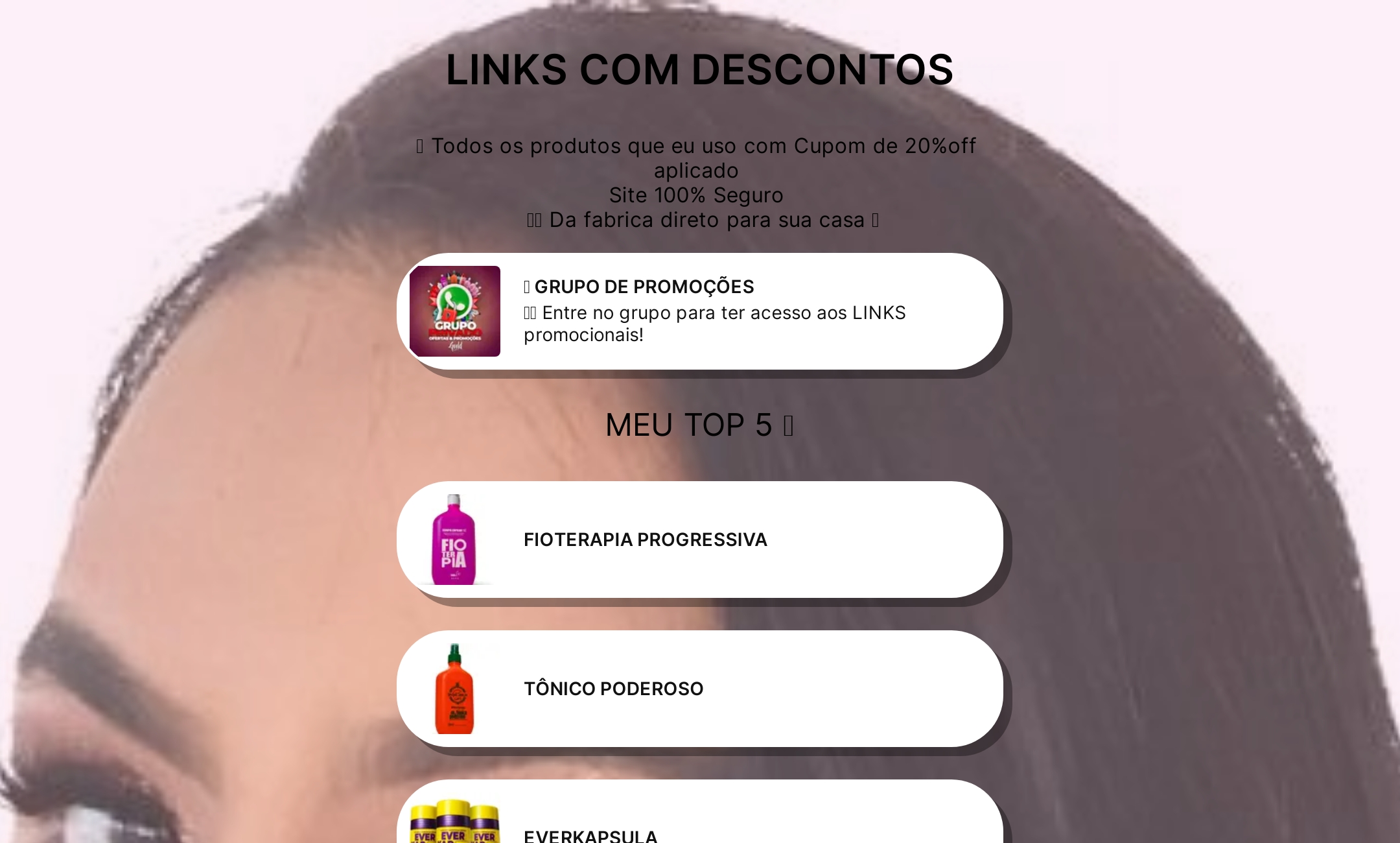 LINKS COM DESCONTOS's Flowpage