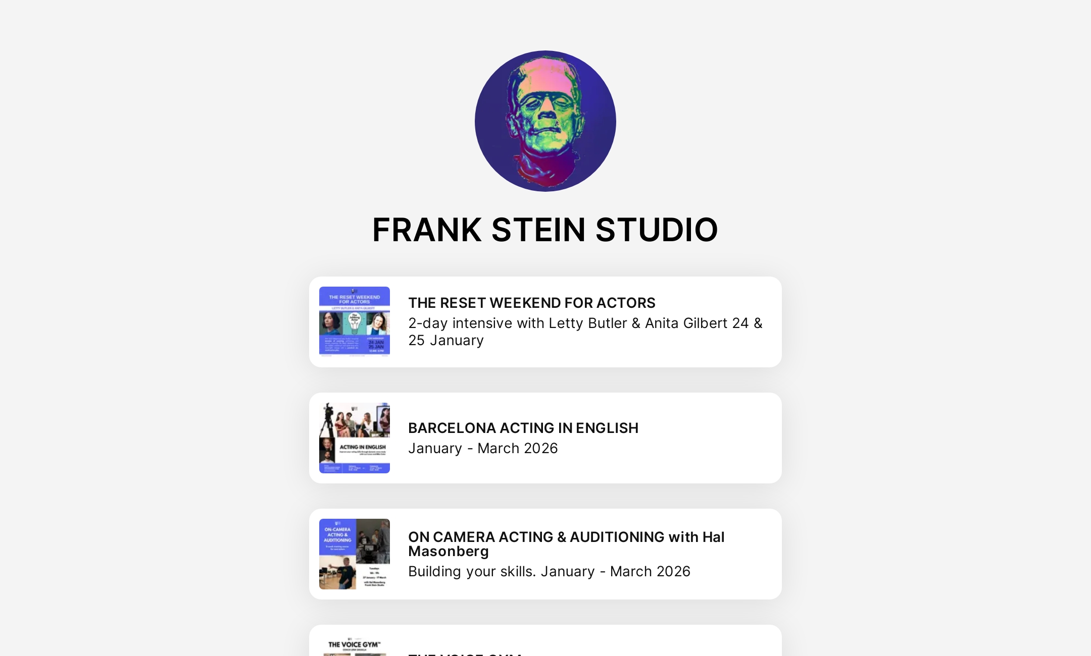 FRANK STEIN STUDIO's Flowpage