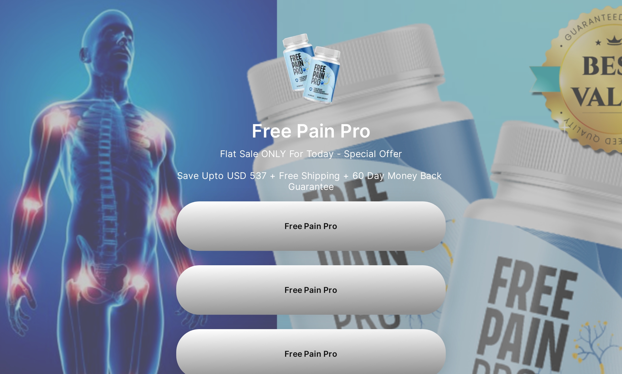 Free Pain Pro's Flowpage