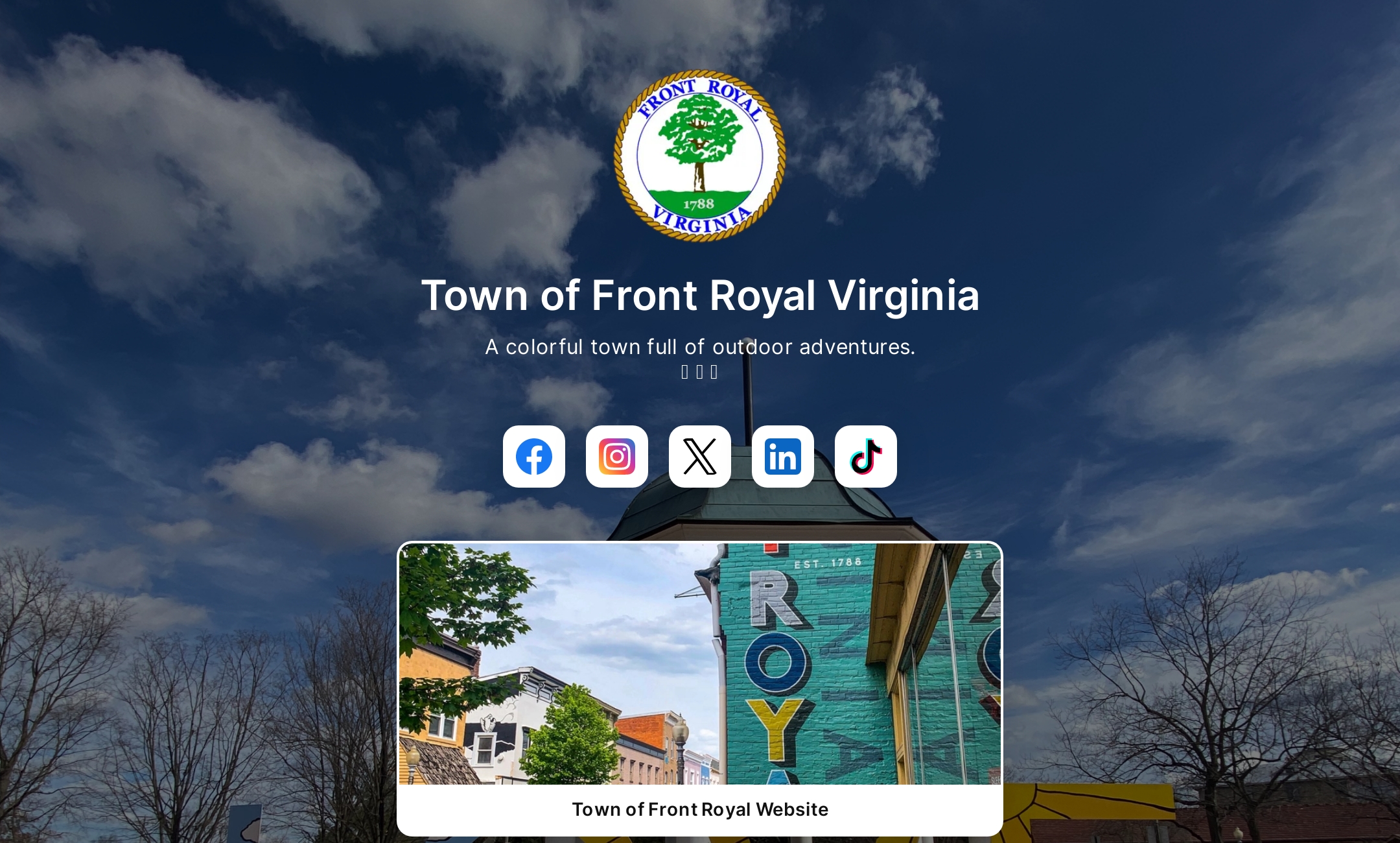 Town of Front Royal Virginia's Flowpage