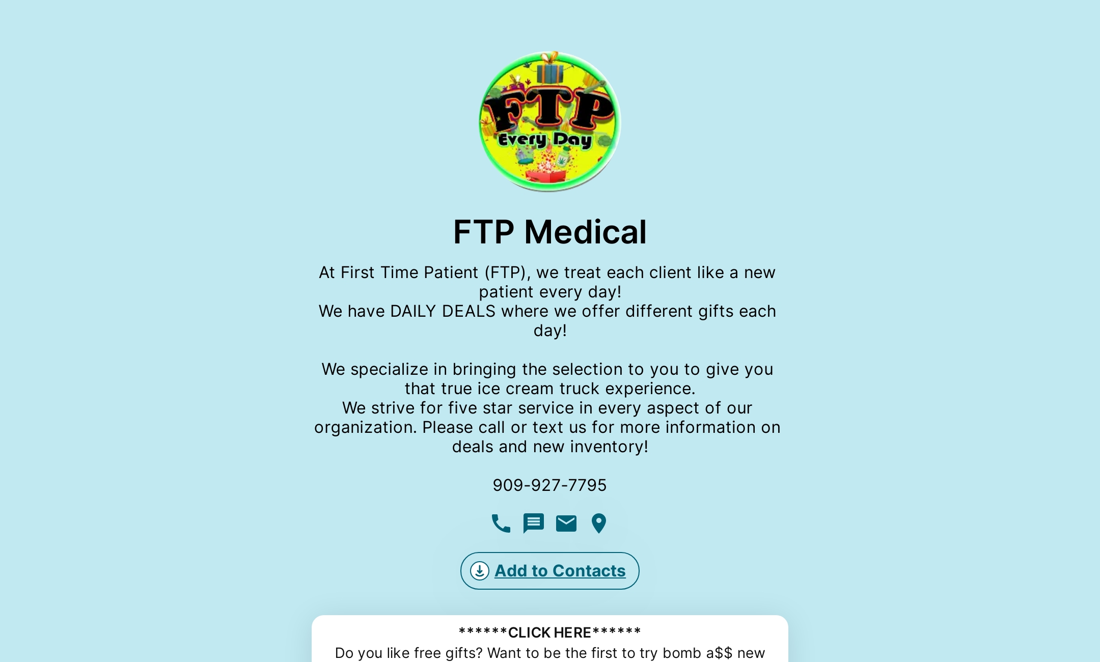 FTP Medical's Flowpage