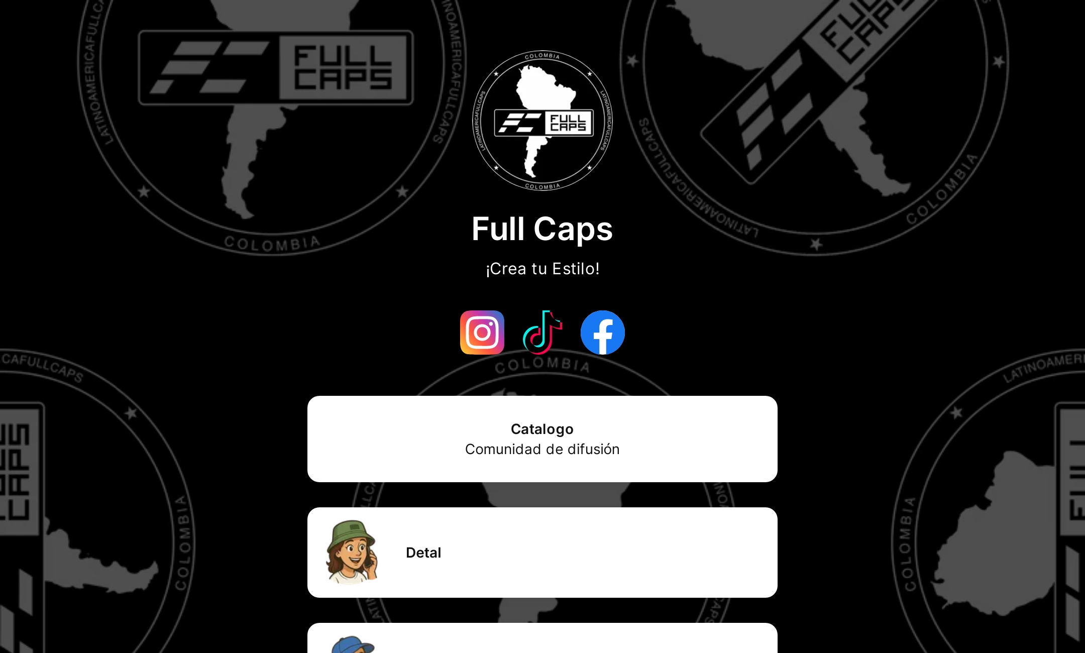 Full Caps' Flowpage
