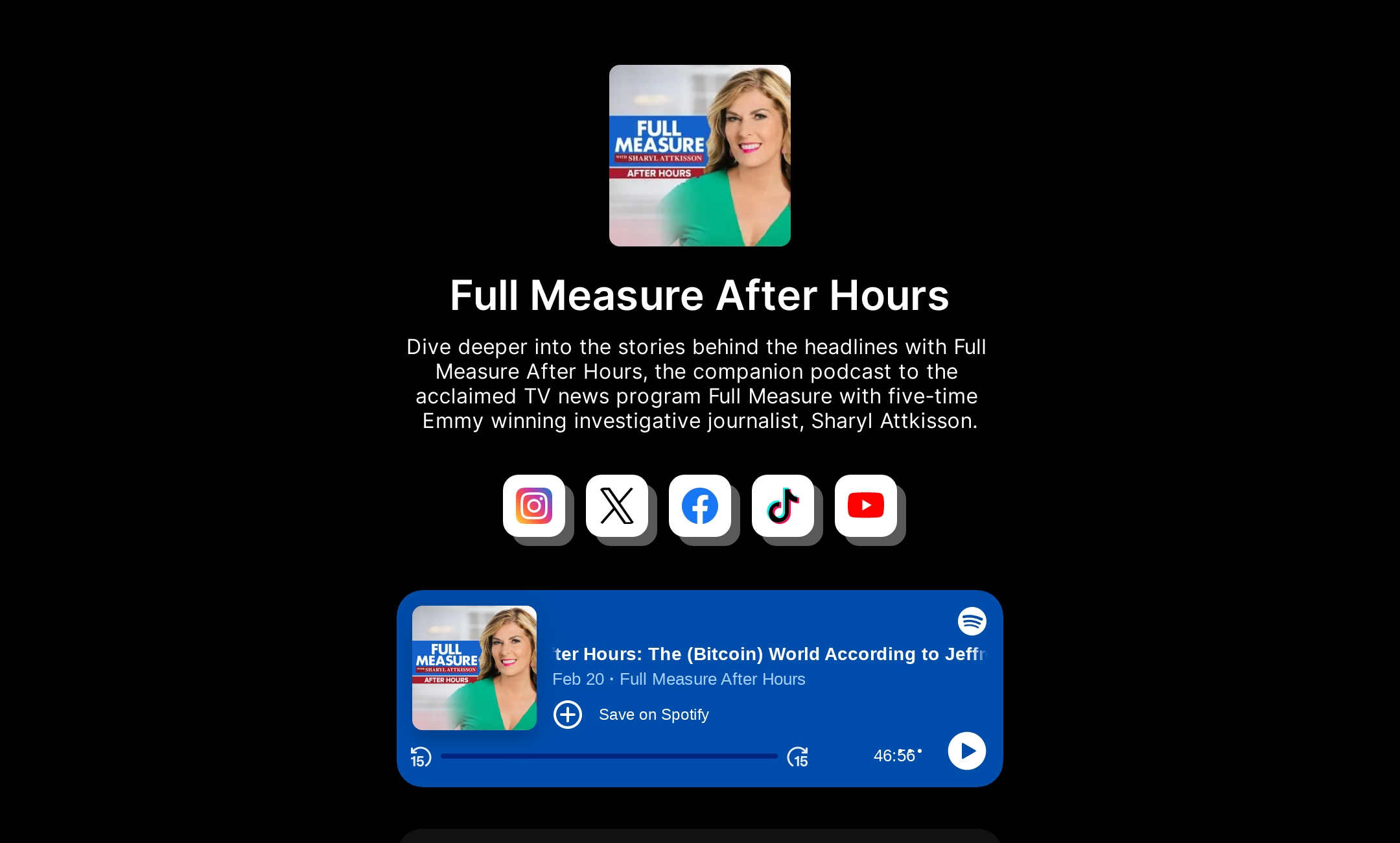 Full Measure After Hours' Flowpage