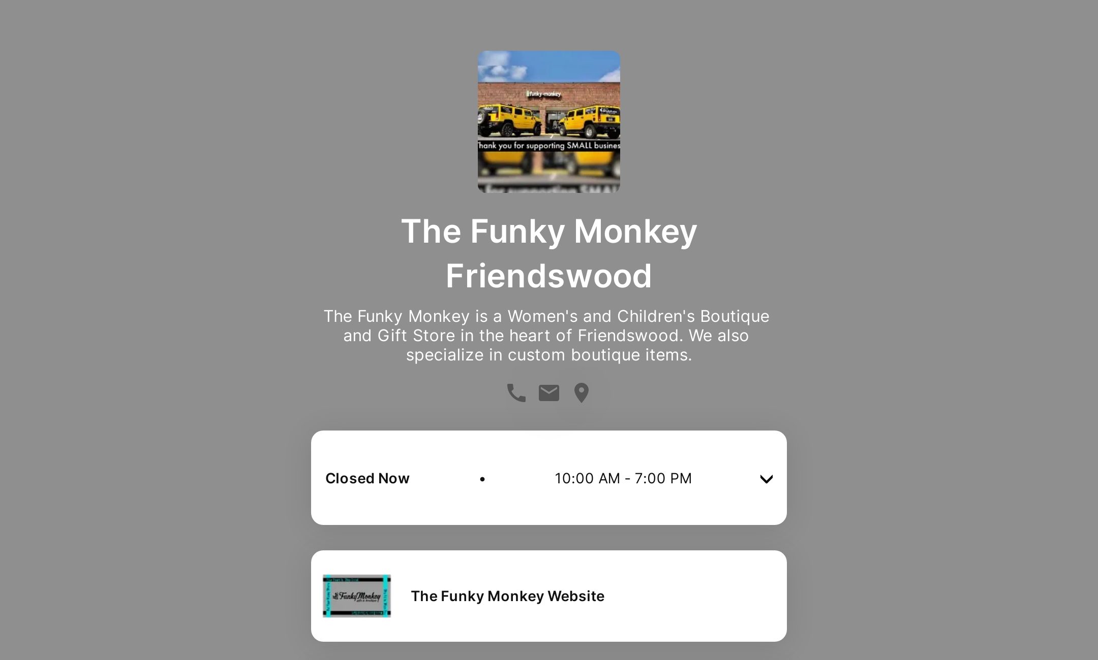 The Funky Monkey Friendswood's Flowpage