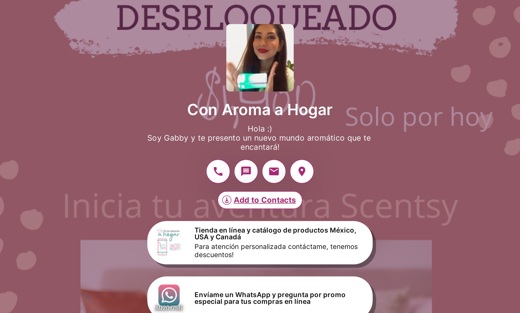 Con Aroma a Hogar's Flowpage
