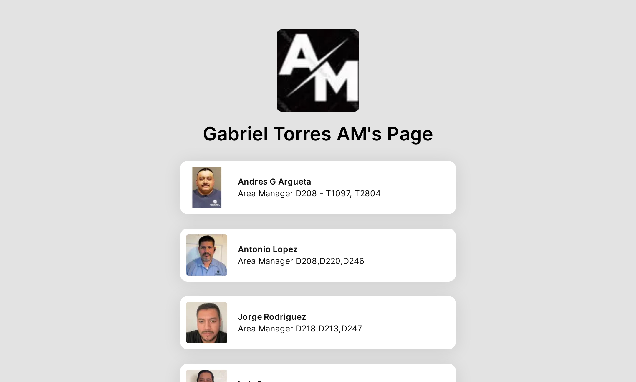 Gabriel Torres AM's Page's Flowpage