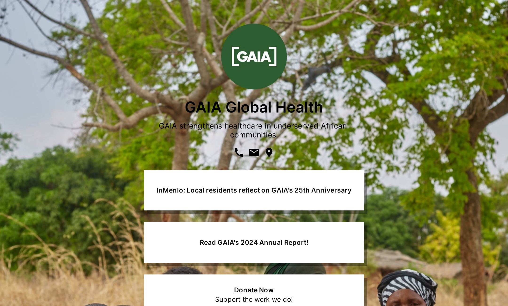 GAIA Global Health's Flowpage