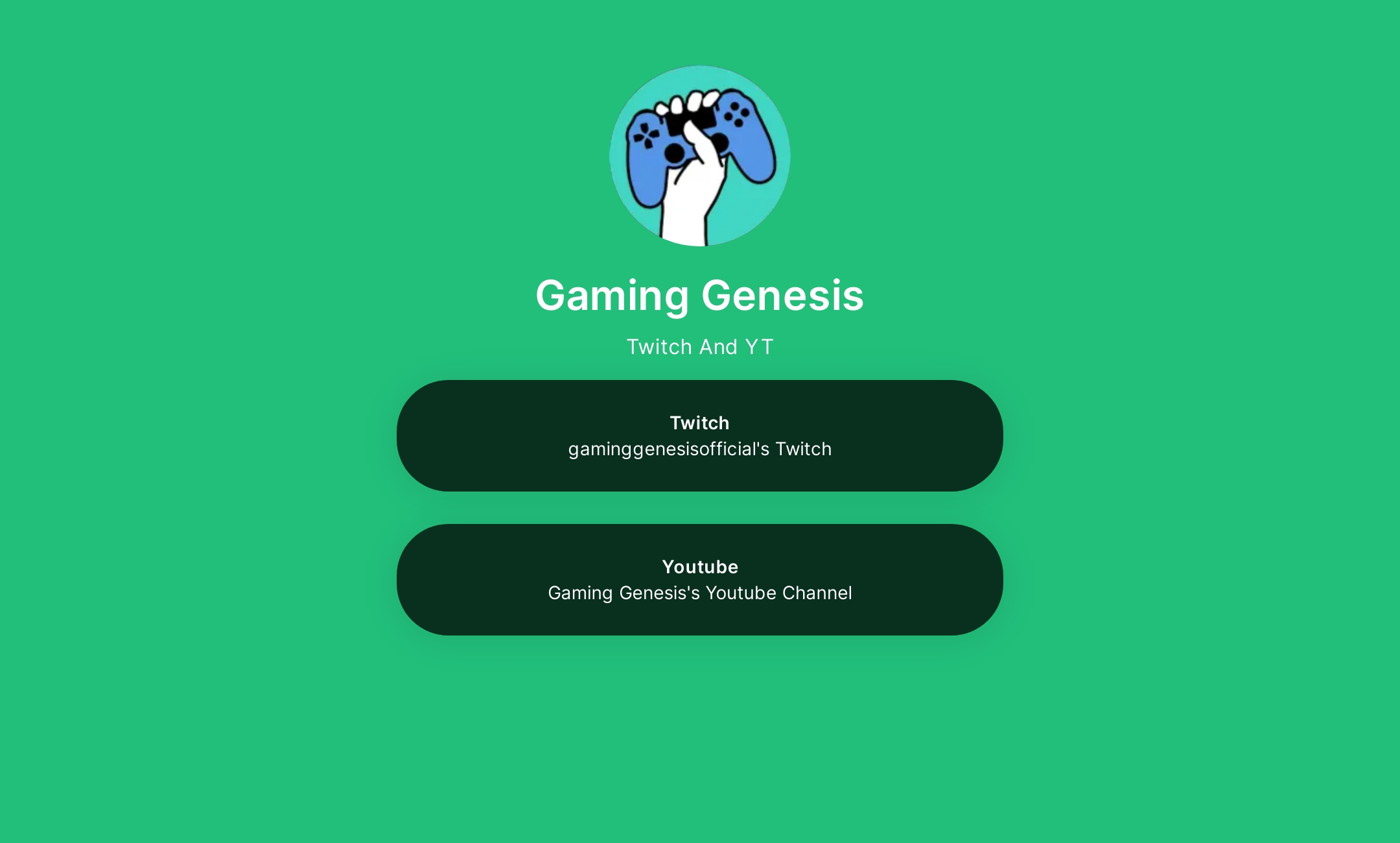 Gaming Genesis' Flowpage